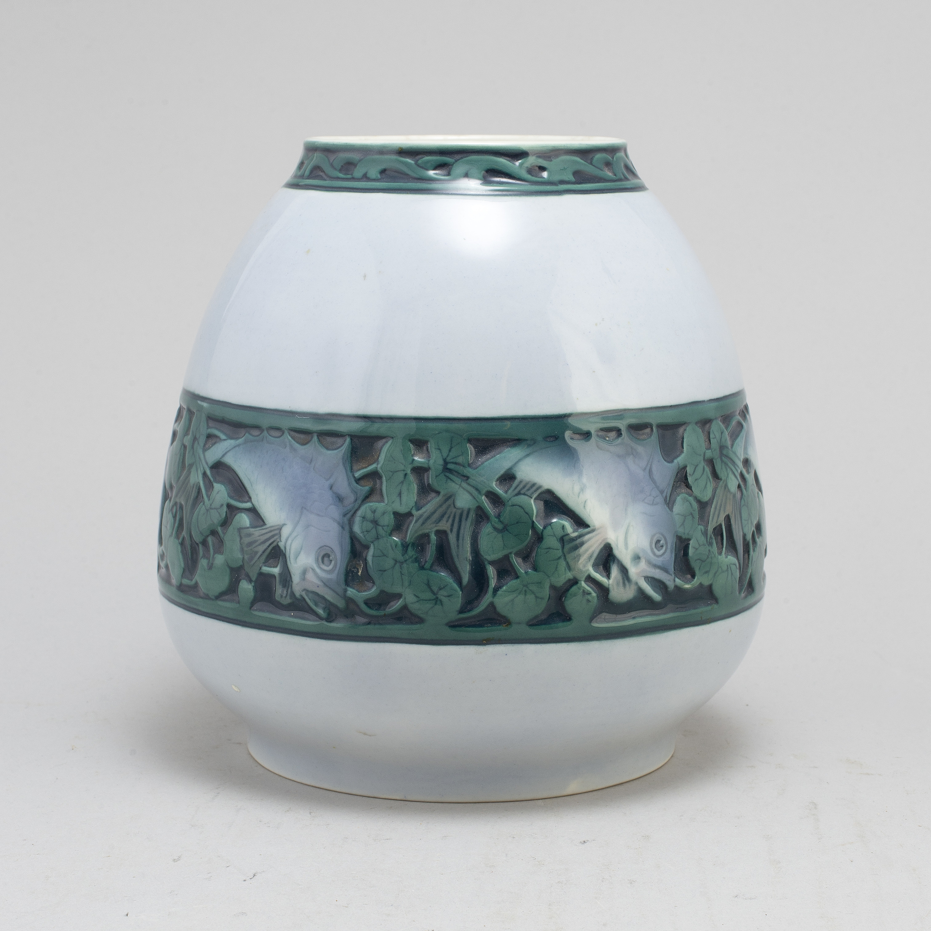 ALGOT ERIKSON, an Art Nouveau porcelain vase from Rörstrand, early 20th ...