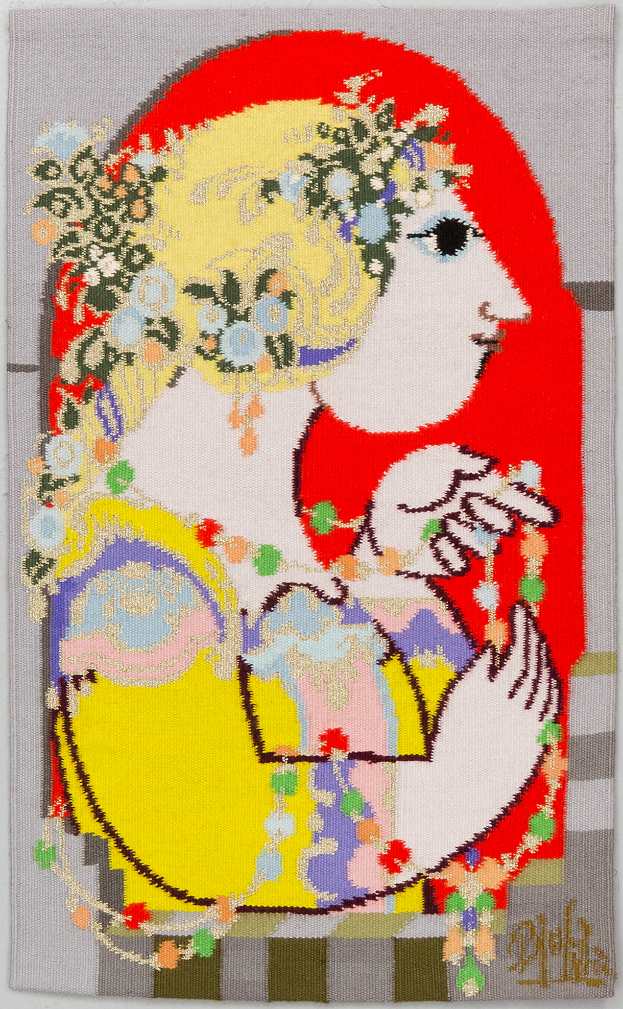BJÖRN WIINBLAD, tapestry, signed with label and numbered 31/36. - Bukowskis