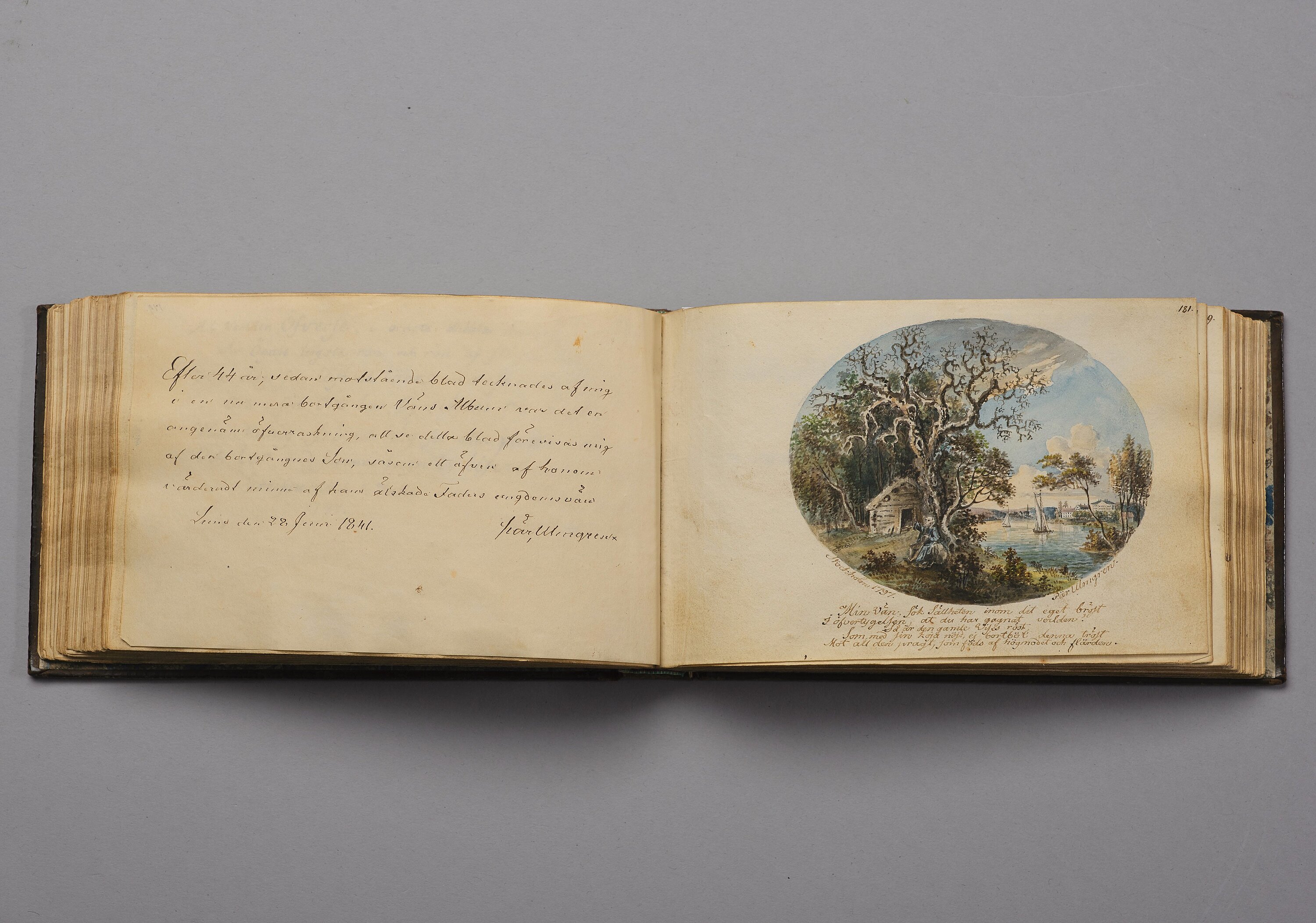 An Outstanding Liber Amicorum with autograph contributions by Schiller ...