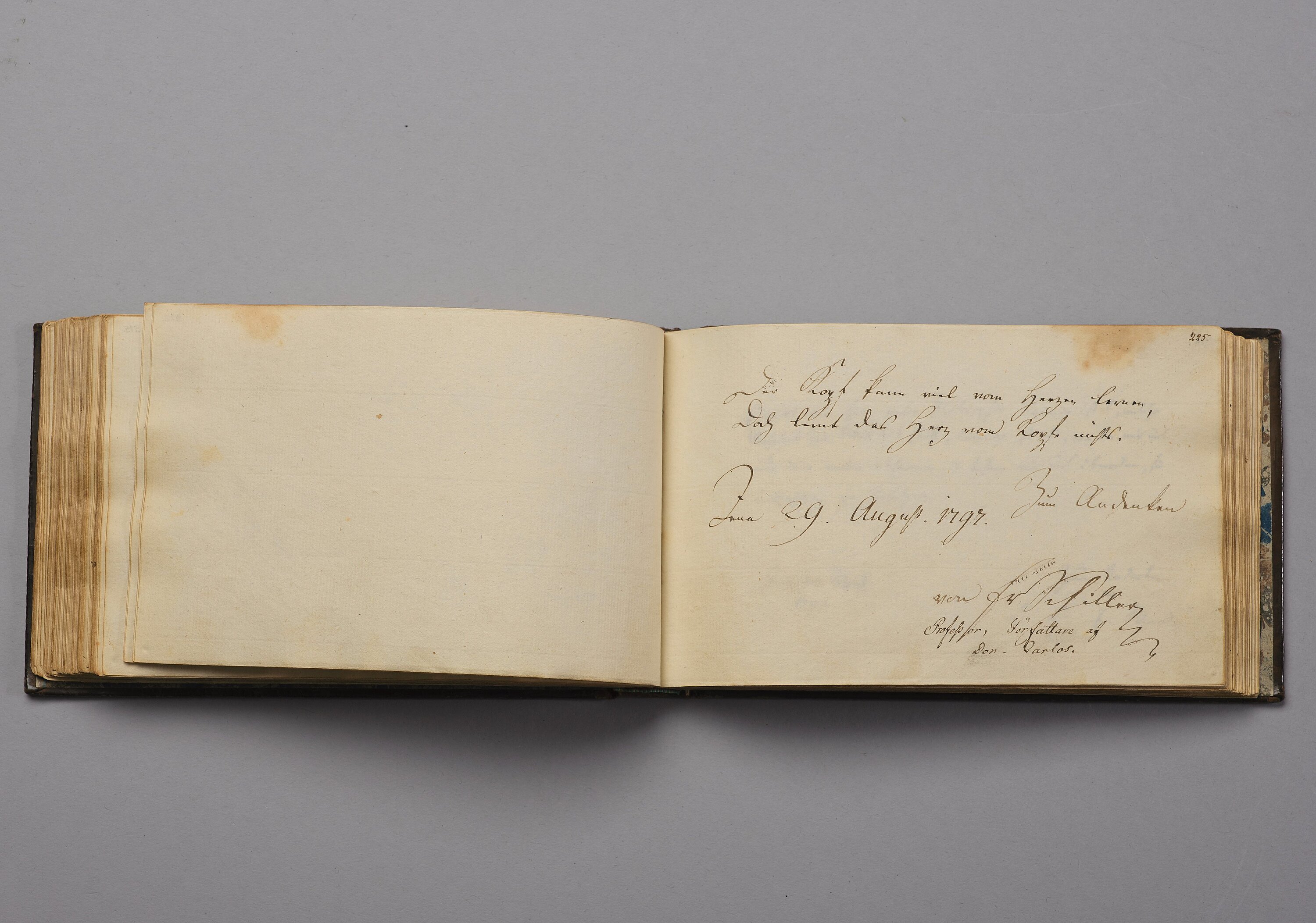 STAMBOK, för Lars Peter Wåhlin (1772-1834), förd från 1797, bidrag av ...