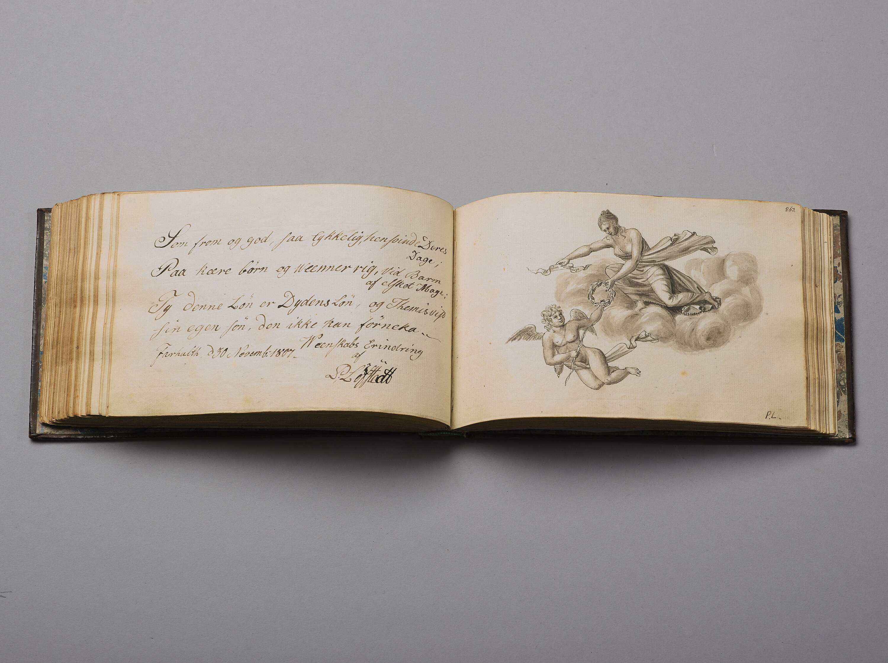 STAMBOK, för Lars Peter Wåhlin (1772-1834), förd från 1797, bidrag av ...