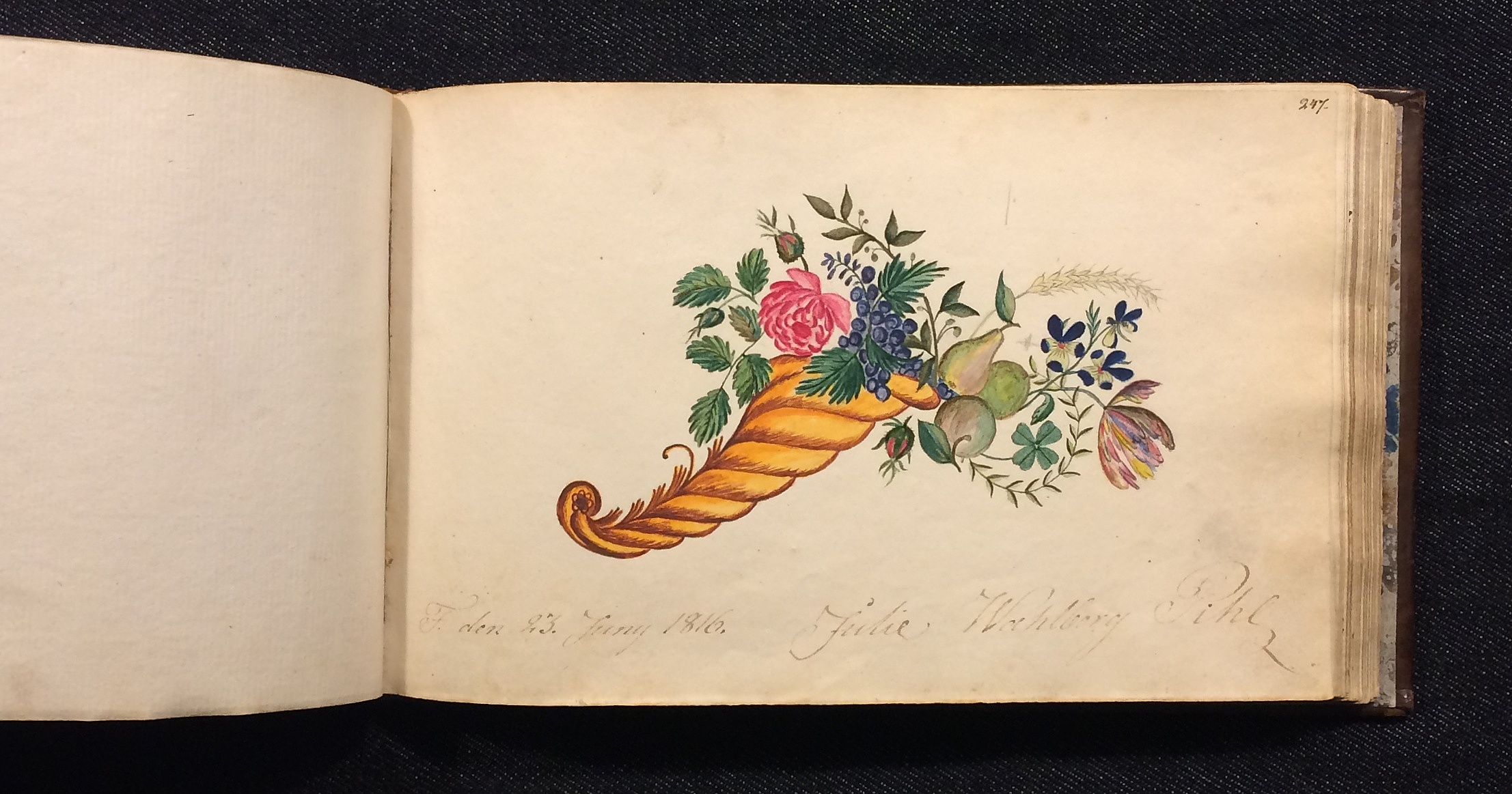 STAMBOK, för Lars Peter Wåhlin (1772-1834), förd från 1797, bidrag av ...