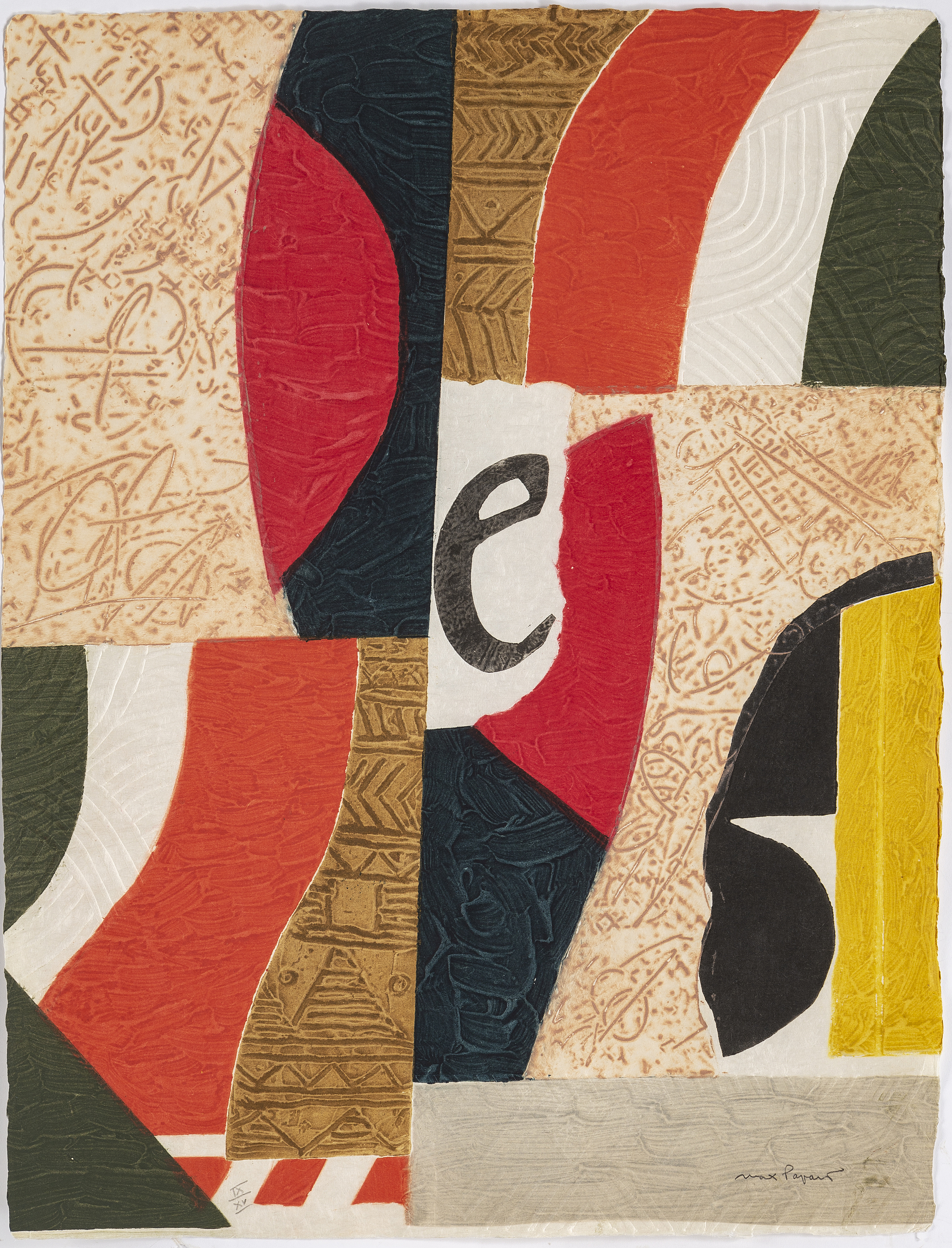 MAX PAPART, carborundum etchings, 6, signed. - Bukowskis