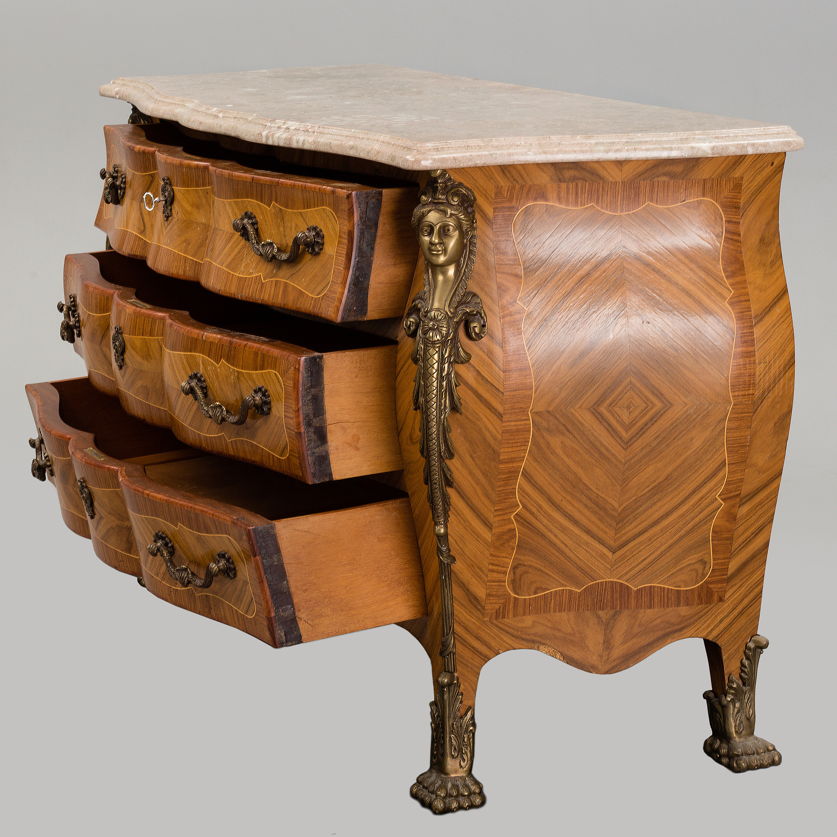 A Régence-style commode, second half of the 20th century. - Bukowskis