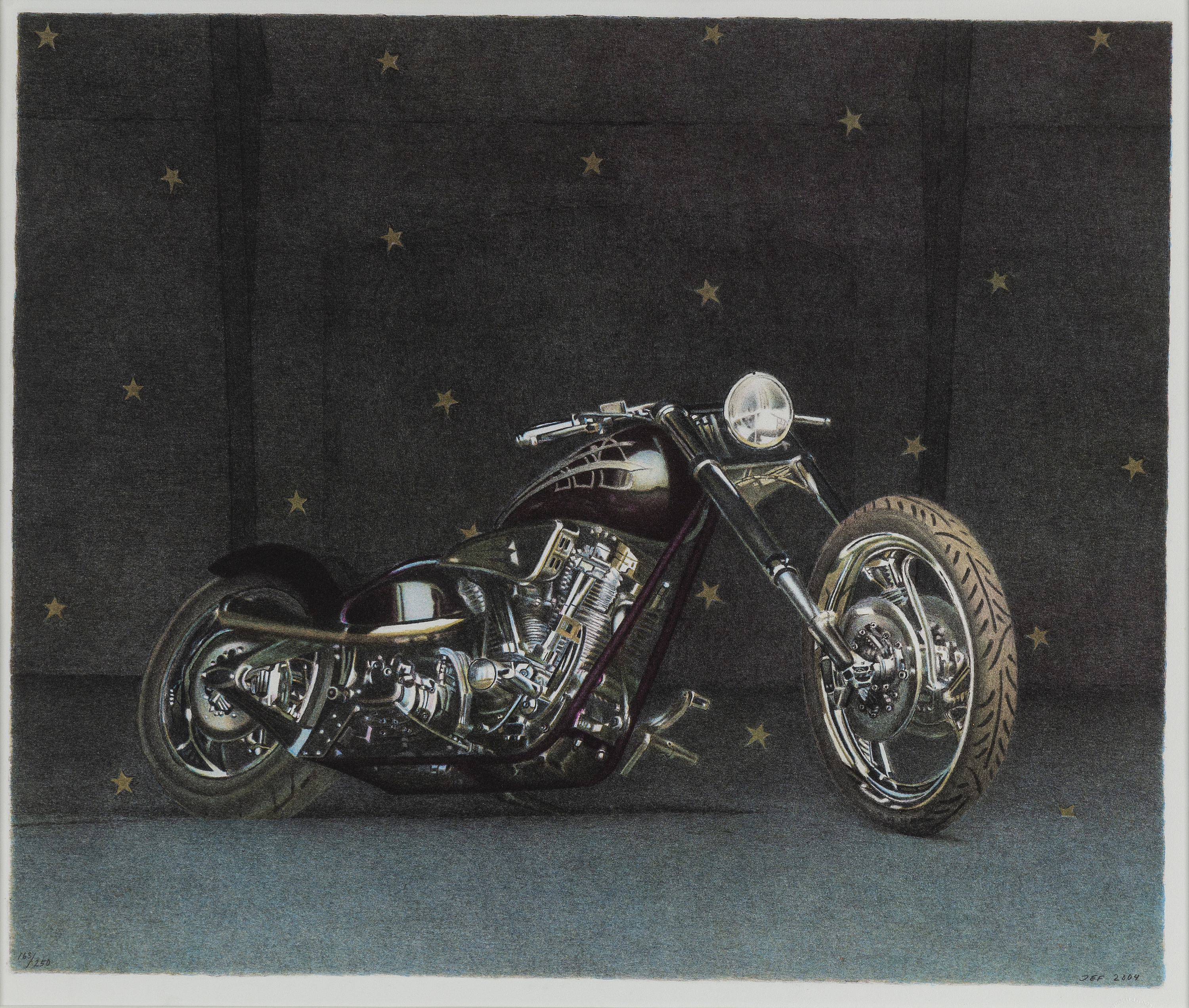 JOHN-E FRANZÉN, lithograph in colours, signed 163/250. Dated 2004 ...