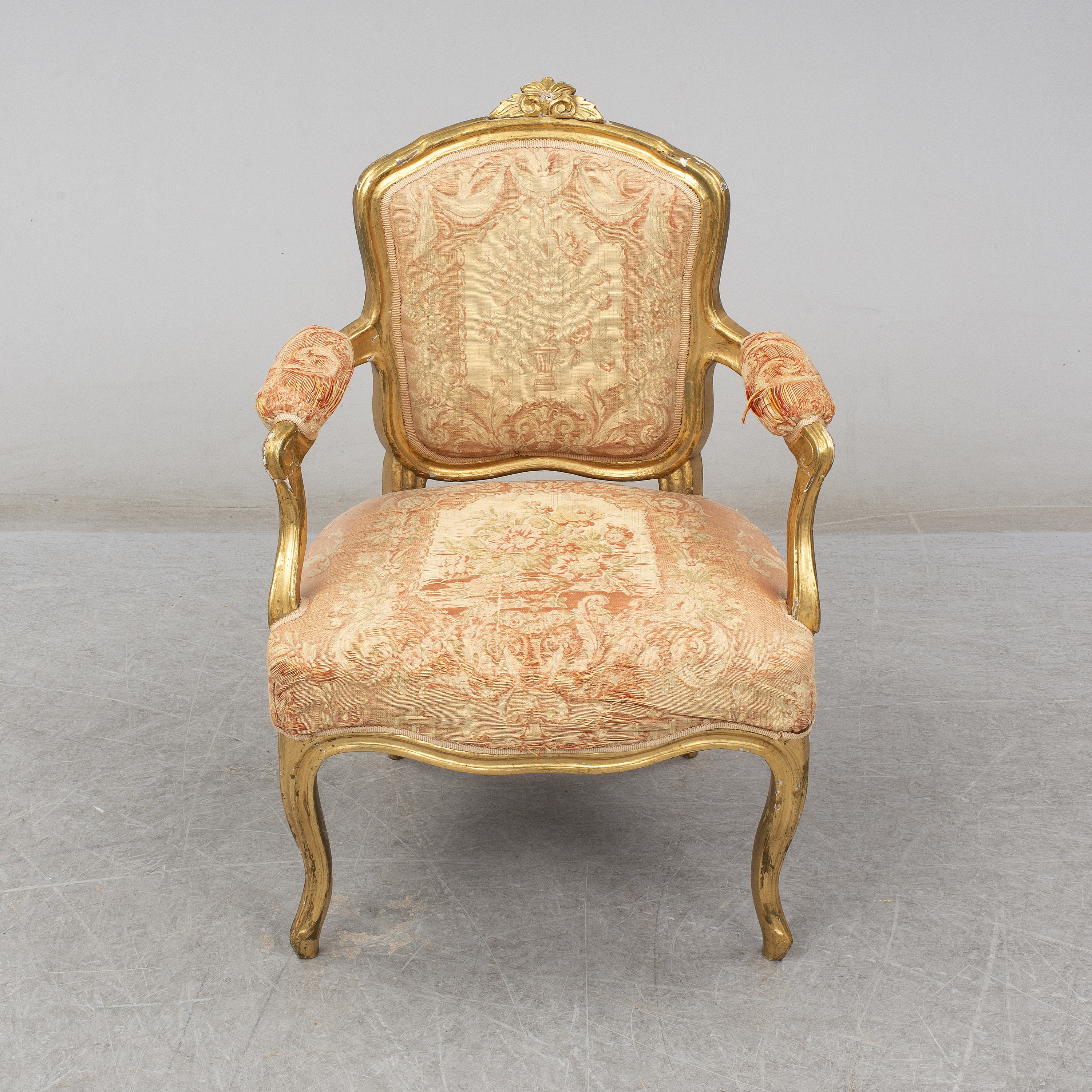 KARMSTOL, stockholmsarbete, 1700-talets andra hälft, rokoko. - Bukowskis