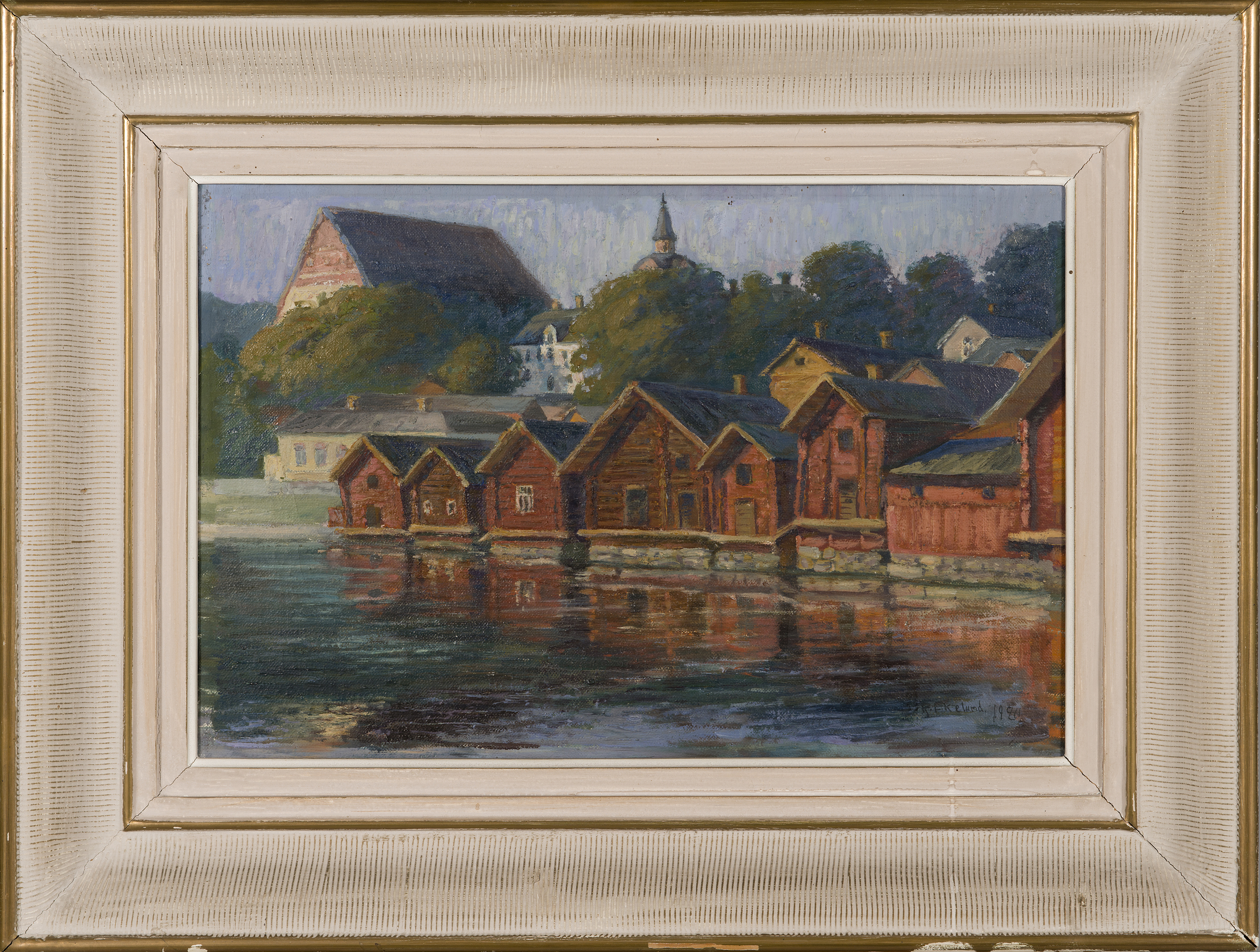 JOHN RAFAEL EKELUND, olja på duk, signerad och daterad 1920. - Bukowskis