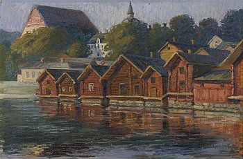 JOHN RAFAEL EKELUND, olja på duk, signerad och daterad 1920. - Bukowskis