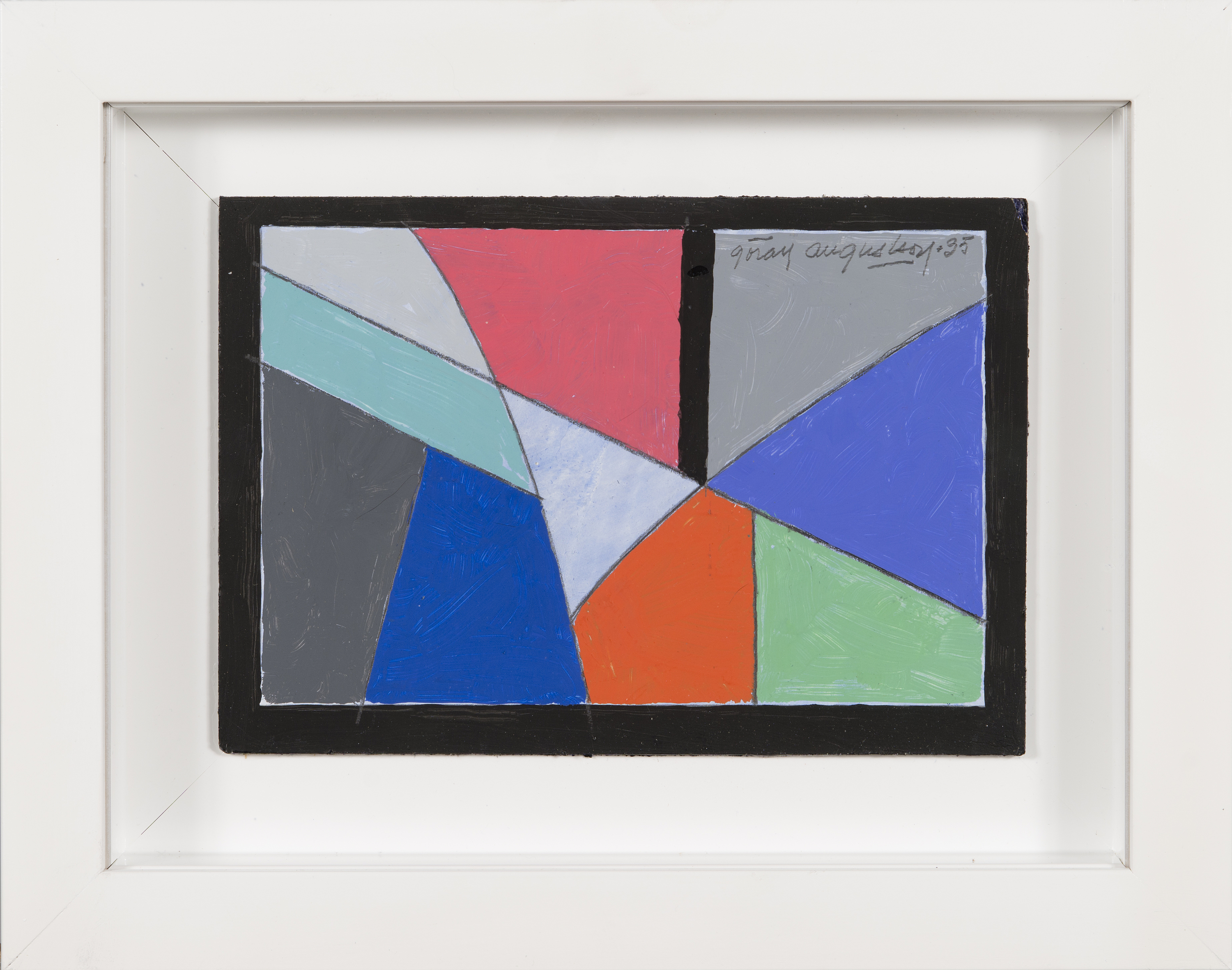 GÖRAN AUGUSTSON, acrylic on board, signed and dated -95. - Bukowskis