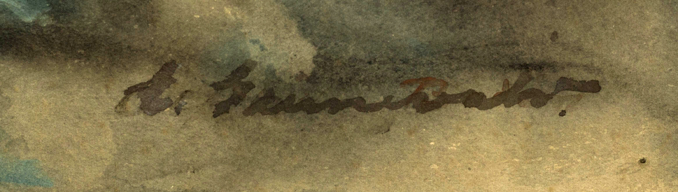 ELSA GRÜNEWALD, a signed watercolor. - Bukowskis