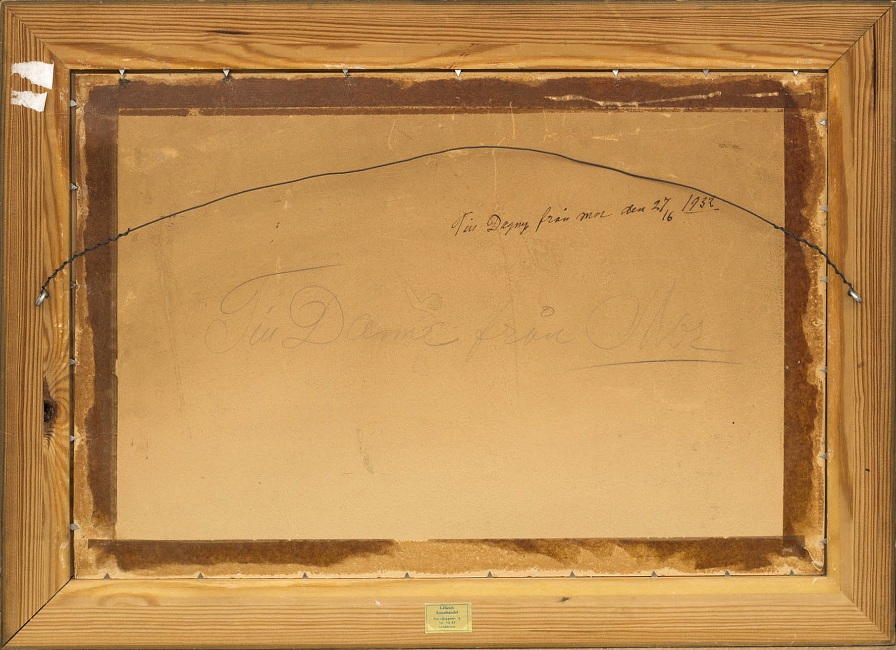 ELSA GRÜNEWALD, a signed watercolor. - Bukowskis