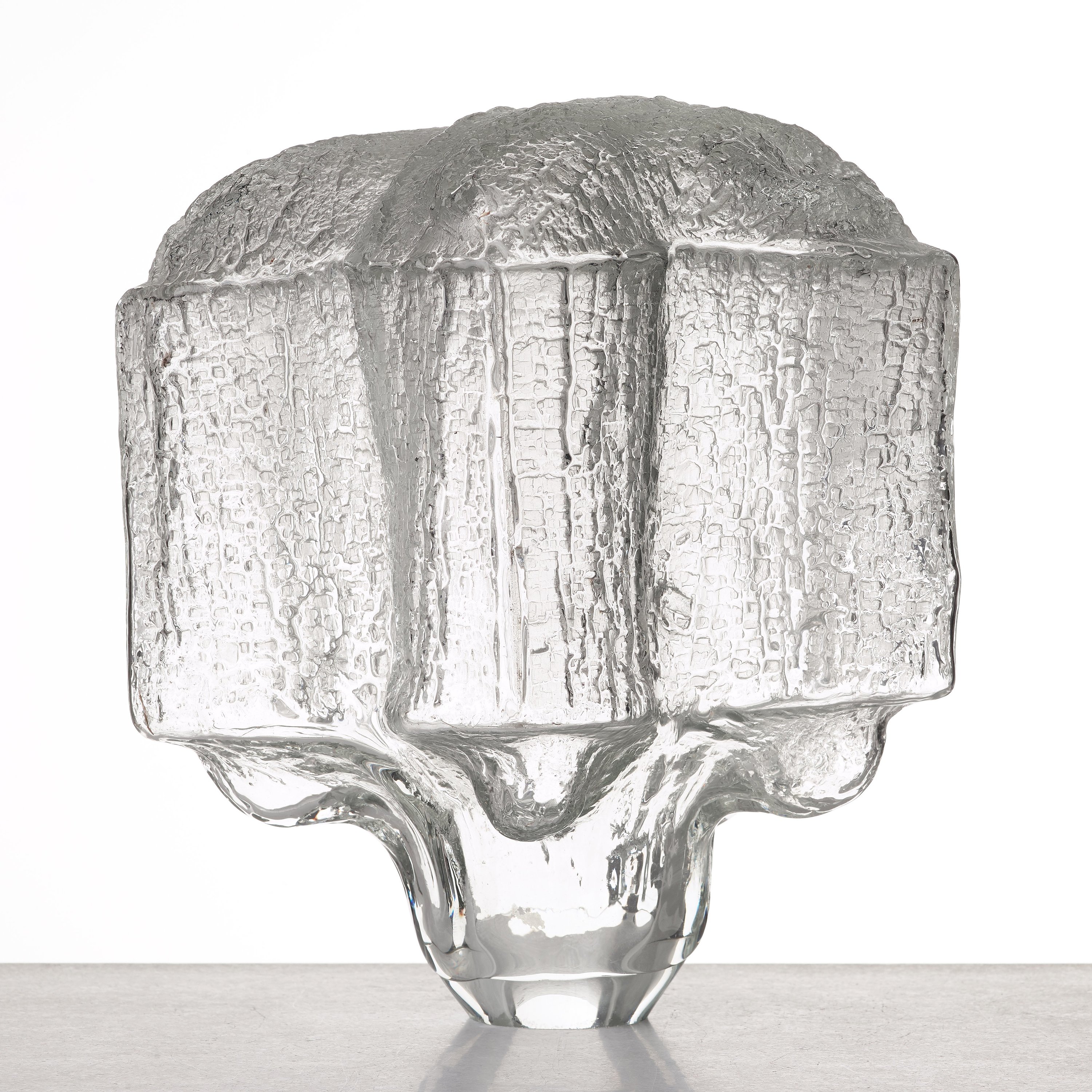 Timo Sarpaneva, a mould blown glass sculpture, Iittala, Finland 1966 ...