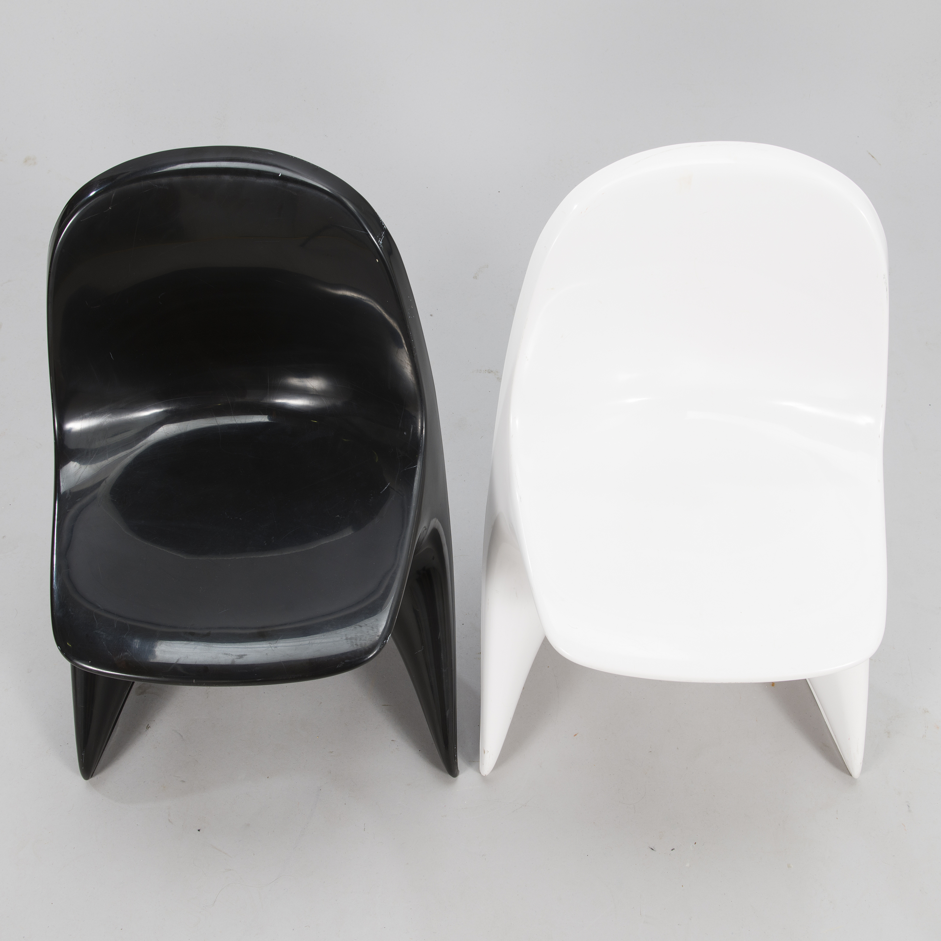 STOLAR, ett par, barnstorlek, plast, "Casalino", design Alexander Begge ...