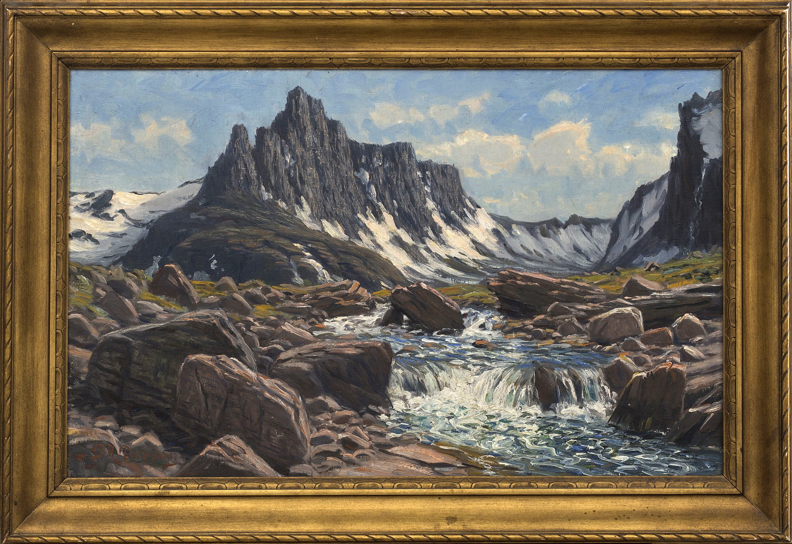 PETER ADOLF PERSSON, olja på duk signerad. - Bukowskis