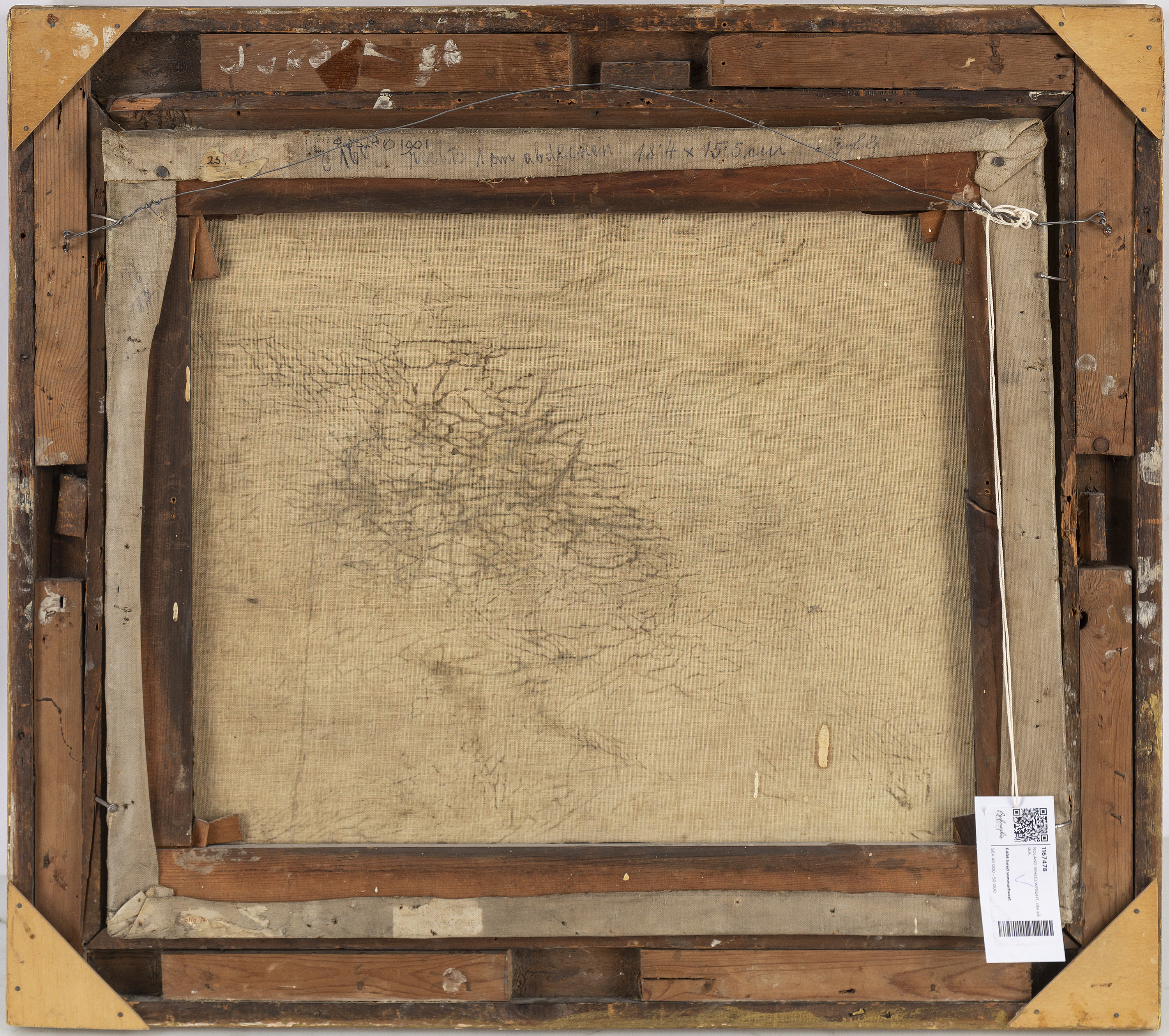 ROWLAND WHEELWRIGHT, oil on canvas, signed. - Bukowskis