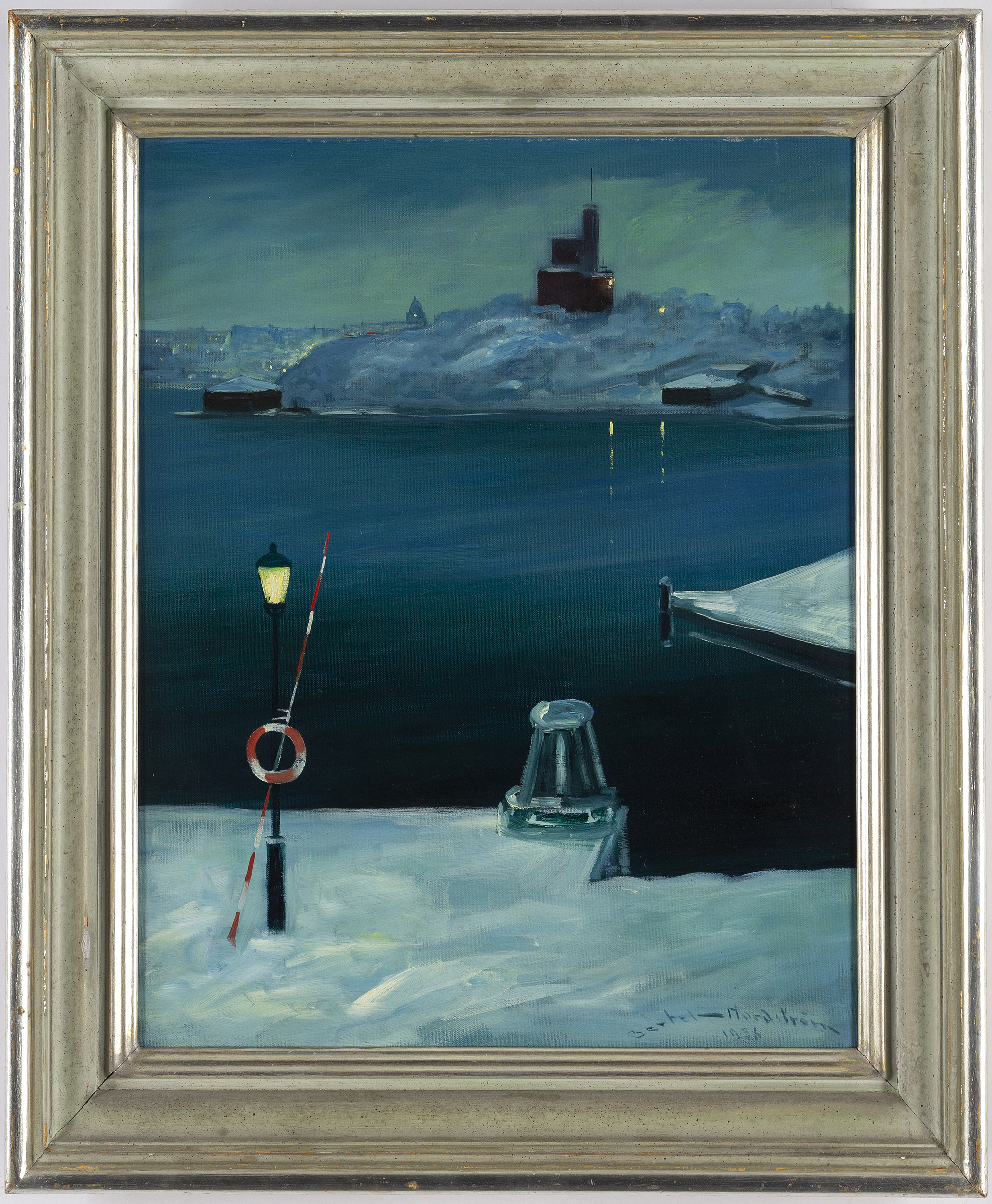 BERTEL BERTEL-NORDSTRÖM, olja på duk, signerad och daterad 1936 ...