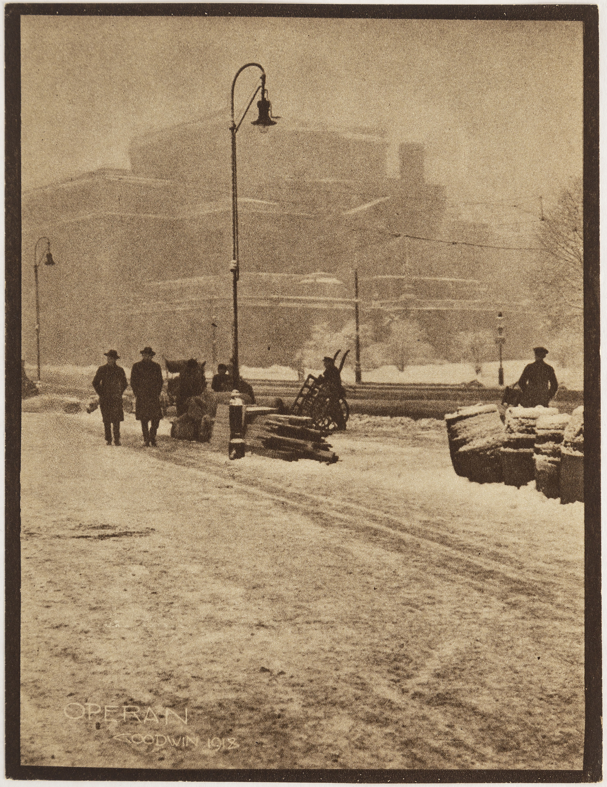 HENRY B. GOODWIN, två fotogravyrer ur boken Vårt vackra Stockholm ...
