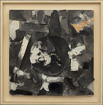 ELIS ERIKSSON, väggobjekt, blandteknik, monogramsignerad. - Bukowskis