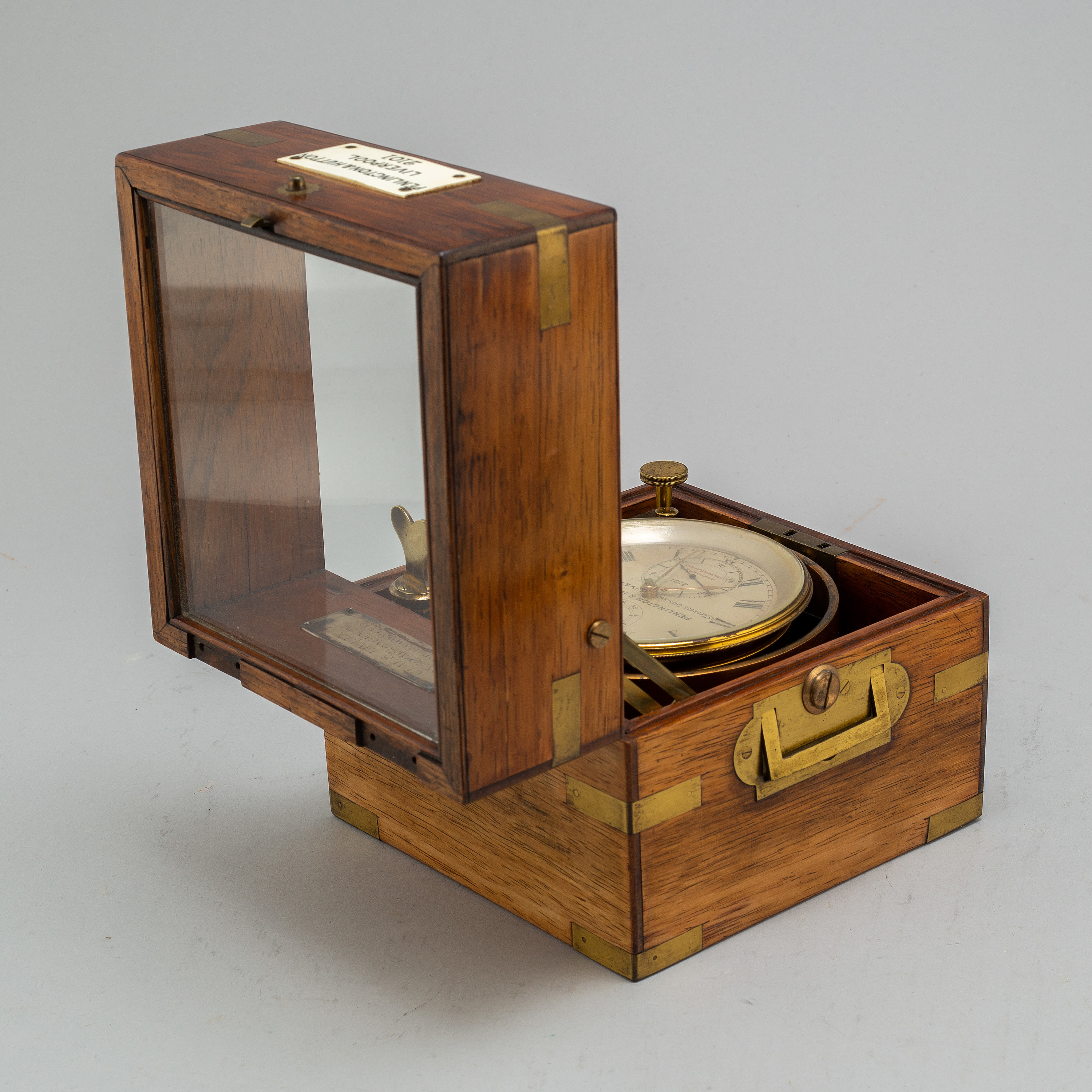 A Penlington & Hutton marine chronometer, Liverpool, second half of the ...