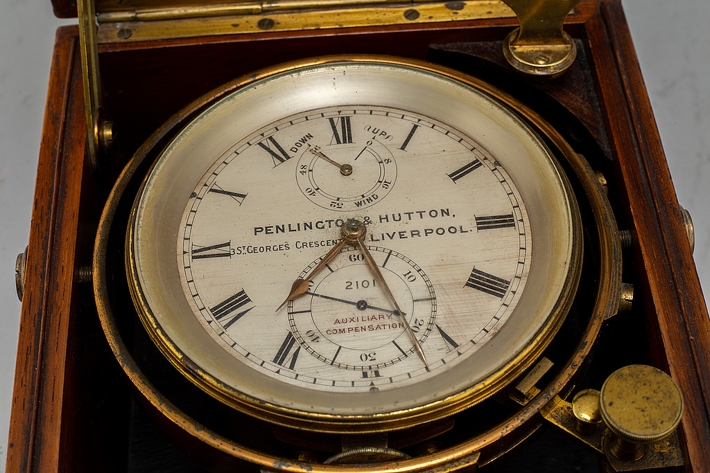 A Penlington & Hutton marine chronometer, Liverpool, second half of the ...