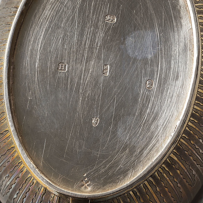 ABSTAINANDO KING, a silver teapot from London, England, 1803. - Bukowskis