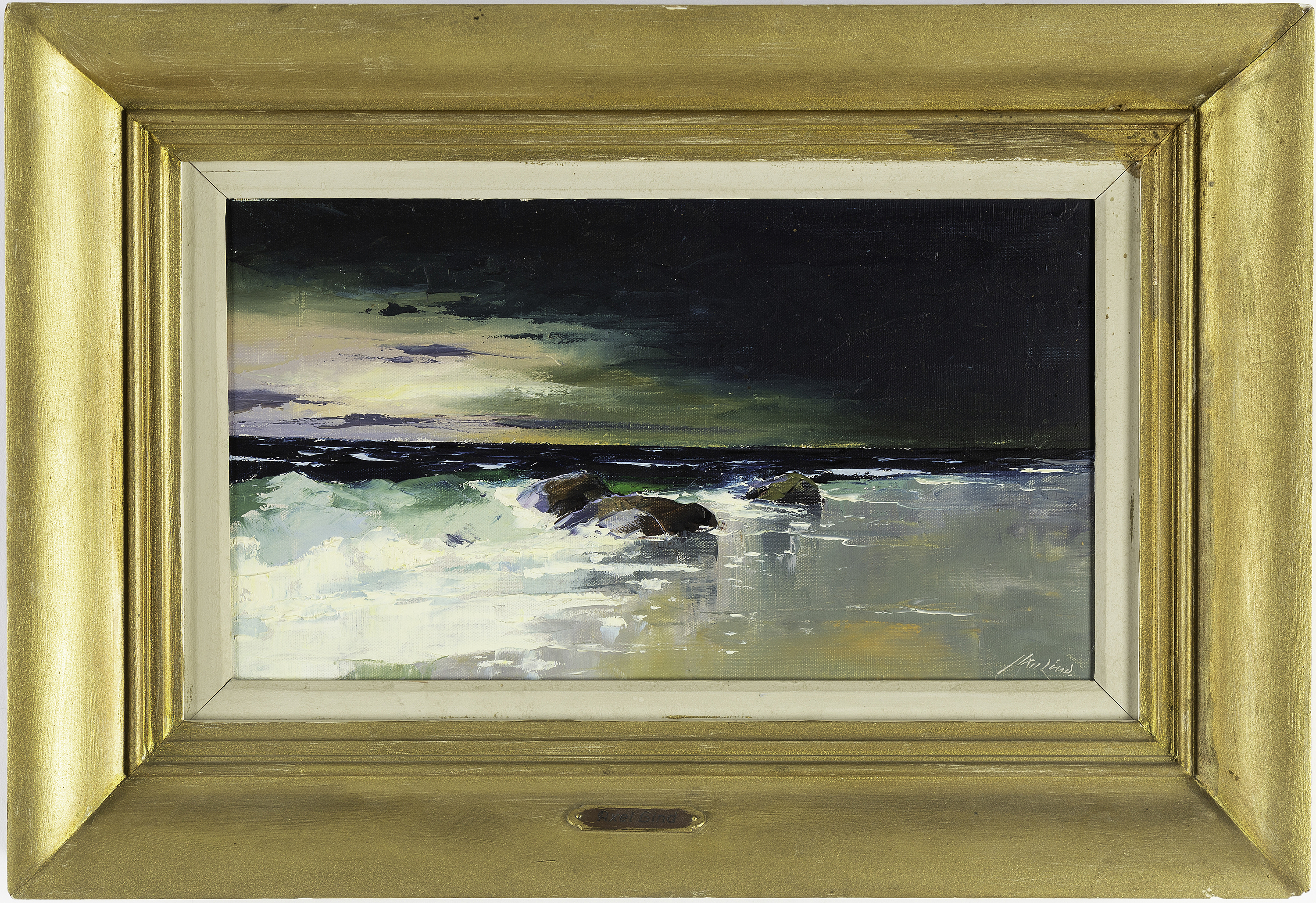 AXEL LIND, olja på duk, signerad. - Bukowskis