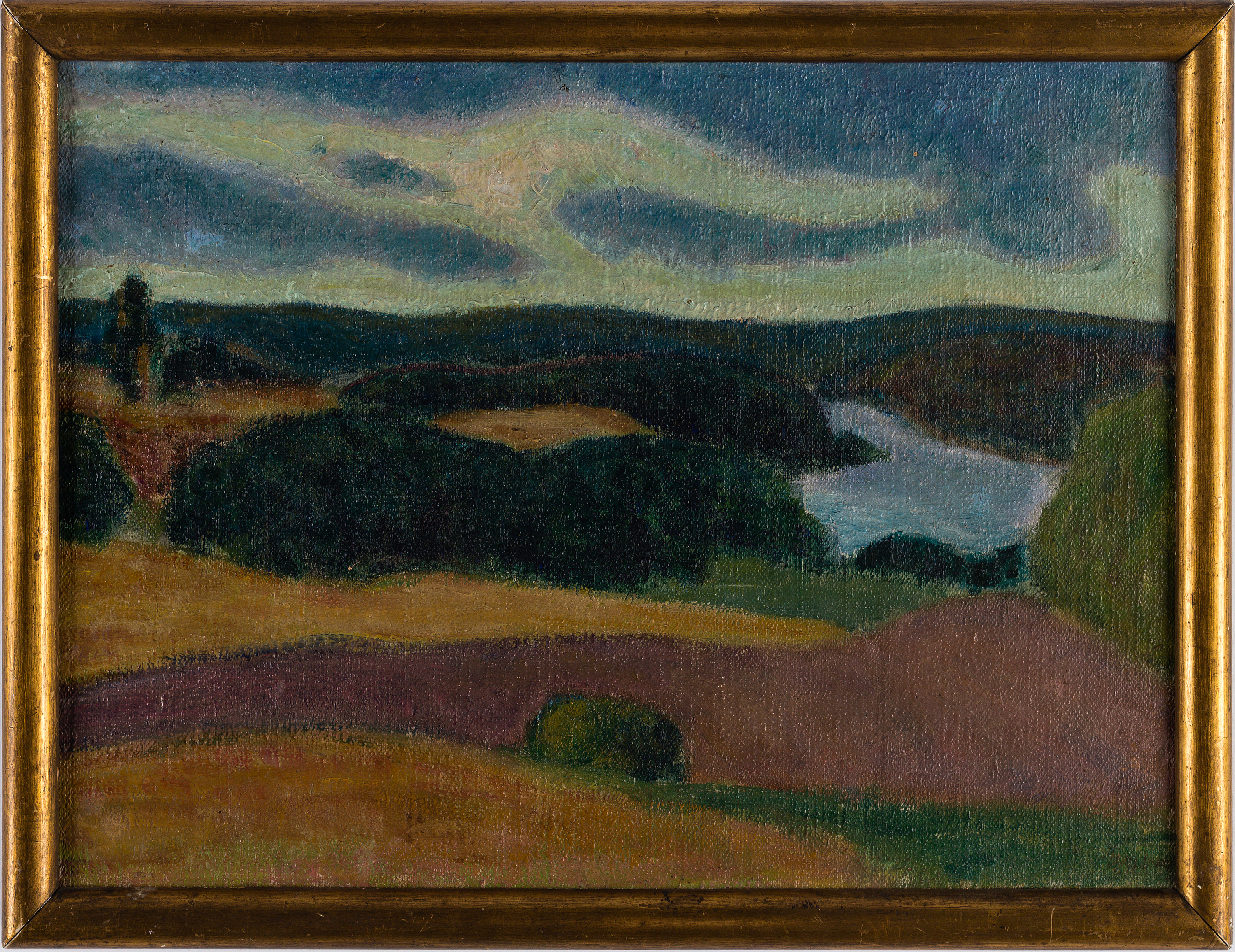 EDWARD HALD, oil on canvas. - Bukowskis