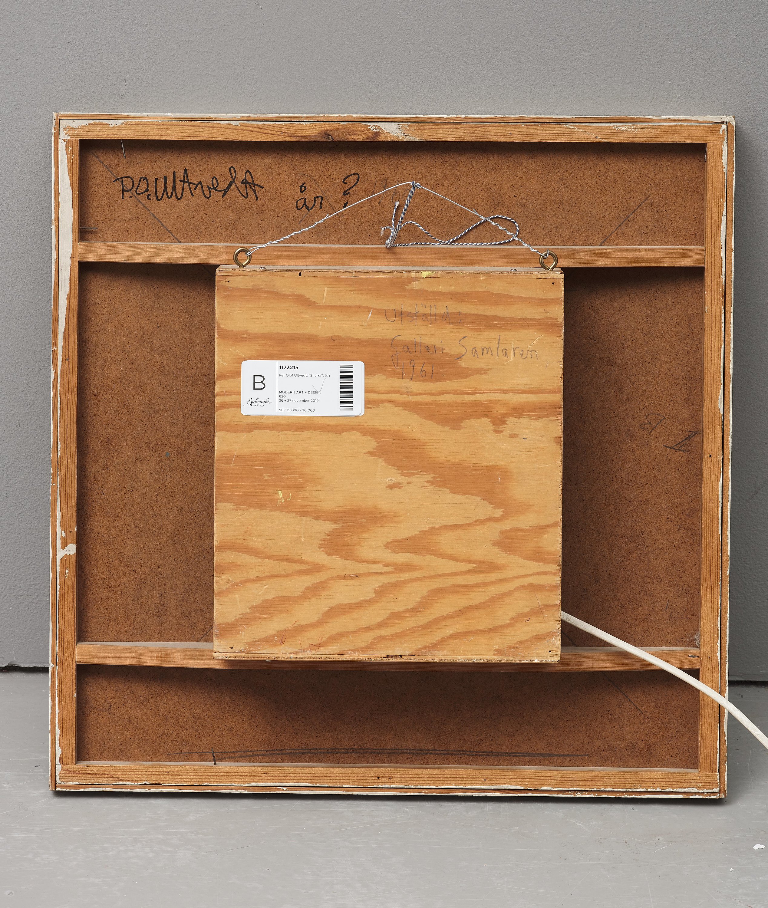 Per Olof Ultvedt, "Snurra". - Bukowskis