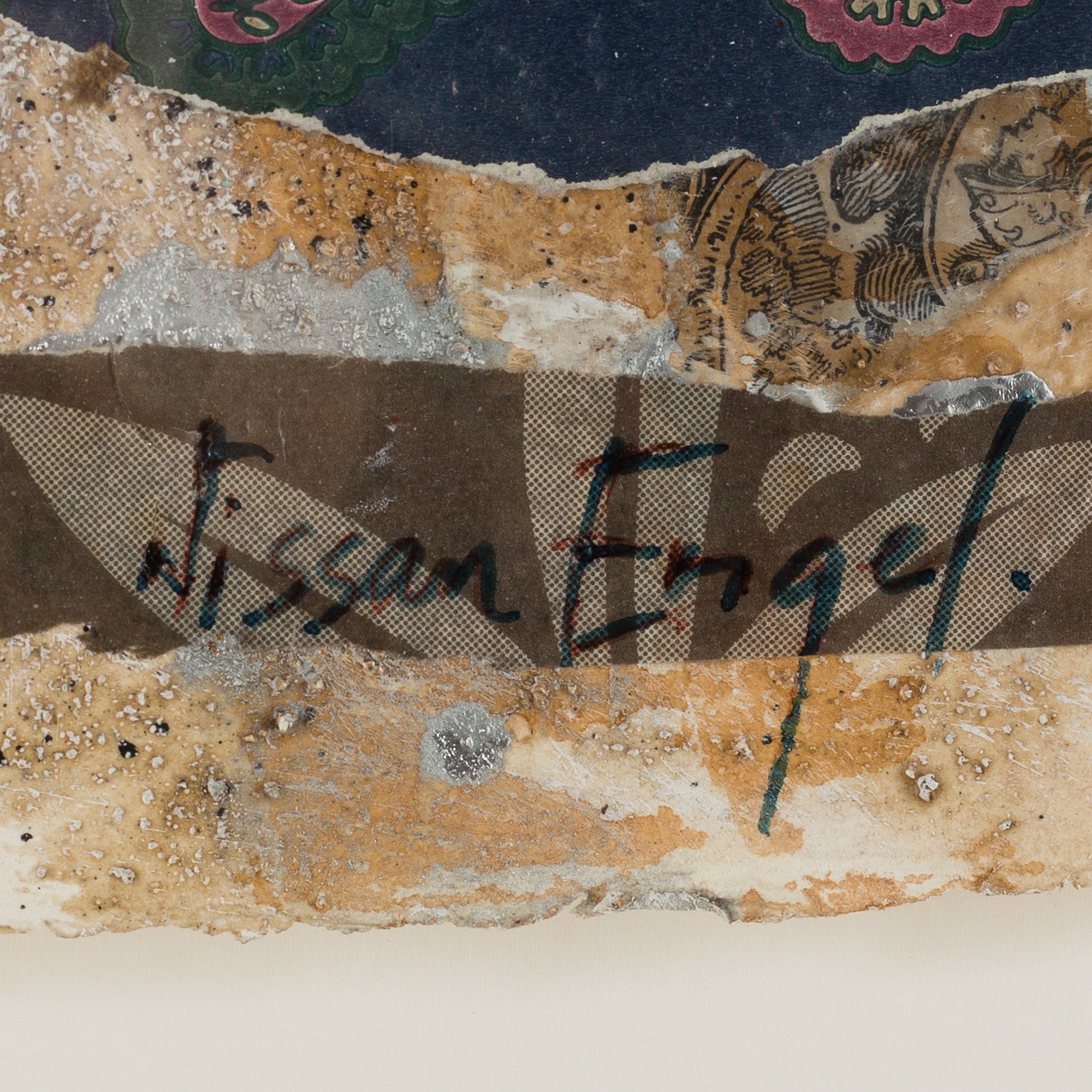 NISSAN ENGEL, mixed media, signed. - Bukowskis