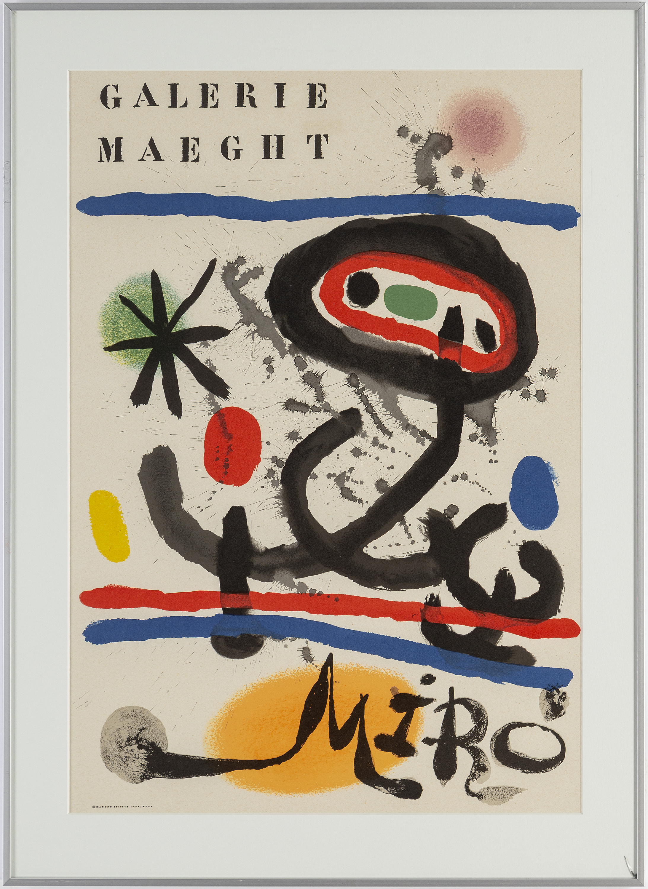 EXHIBITION POSTERS, 4, Alexander Calder (2), Joan Miró (2). - Bukowskis