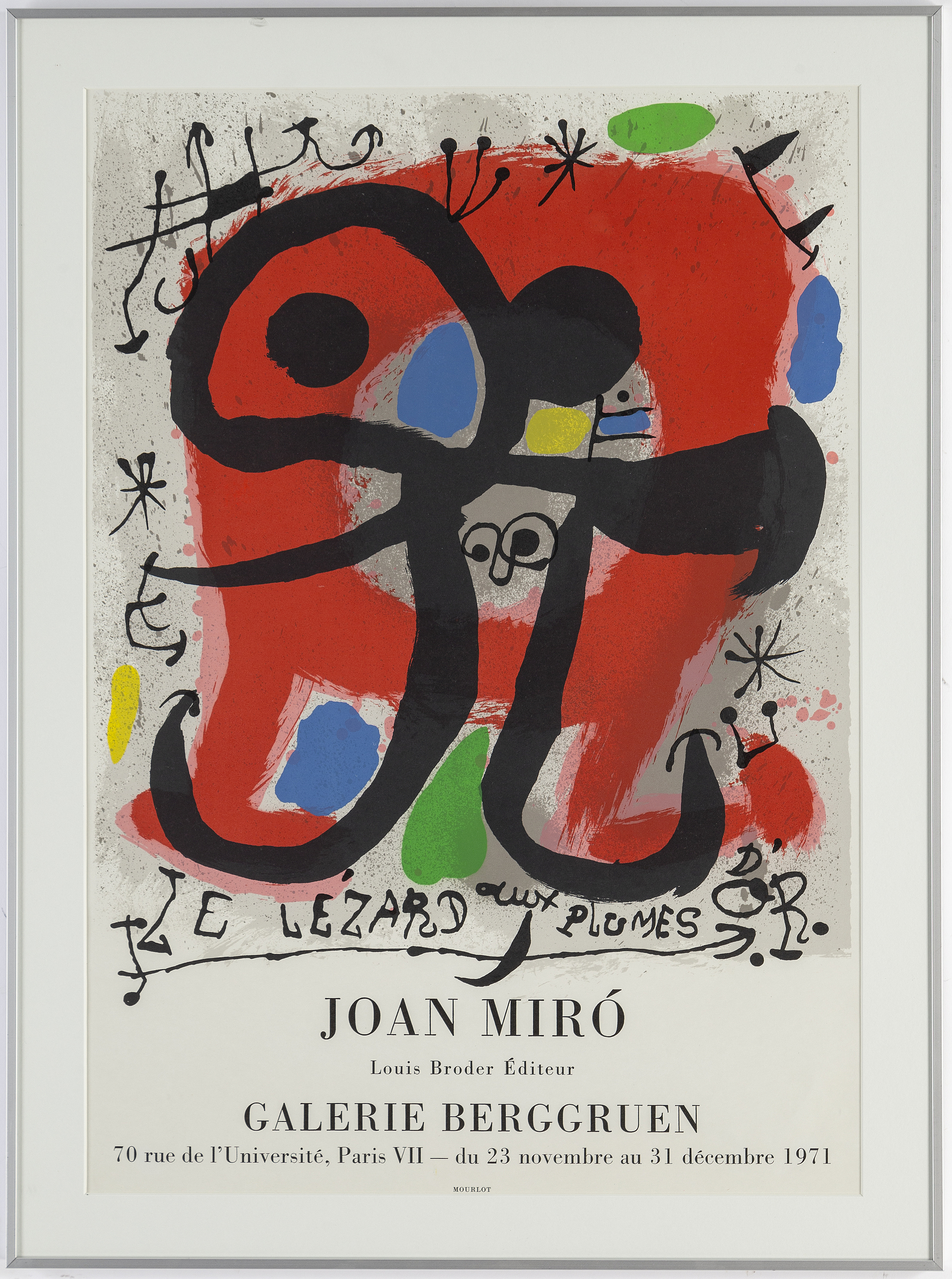 EXHIBITION POSTERS, 4, Alexander Calder (2), Joan Miró (2). - Bukowskis