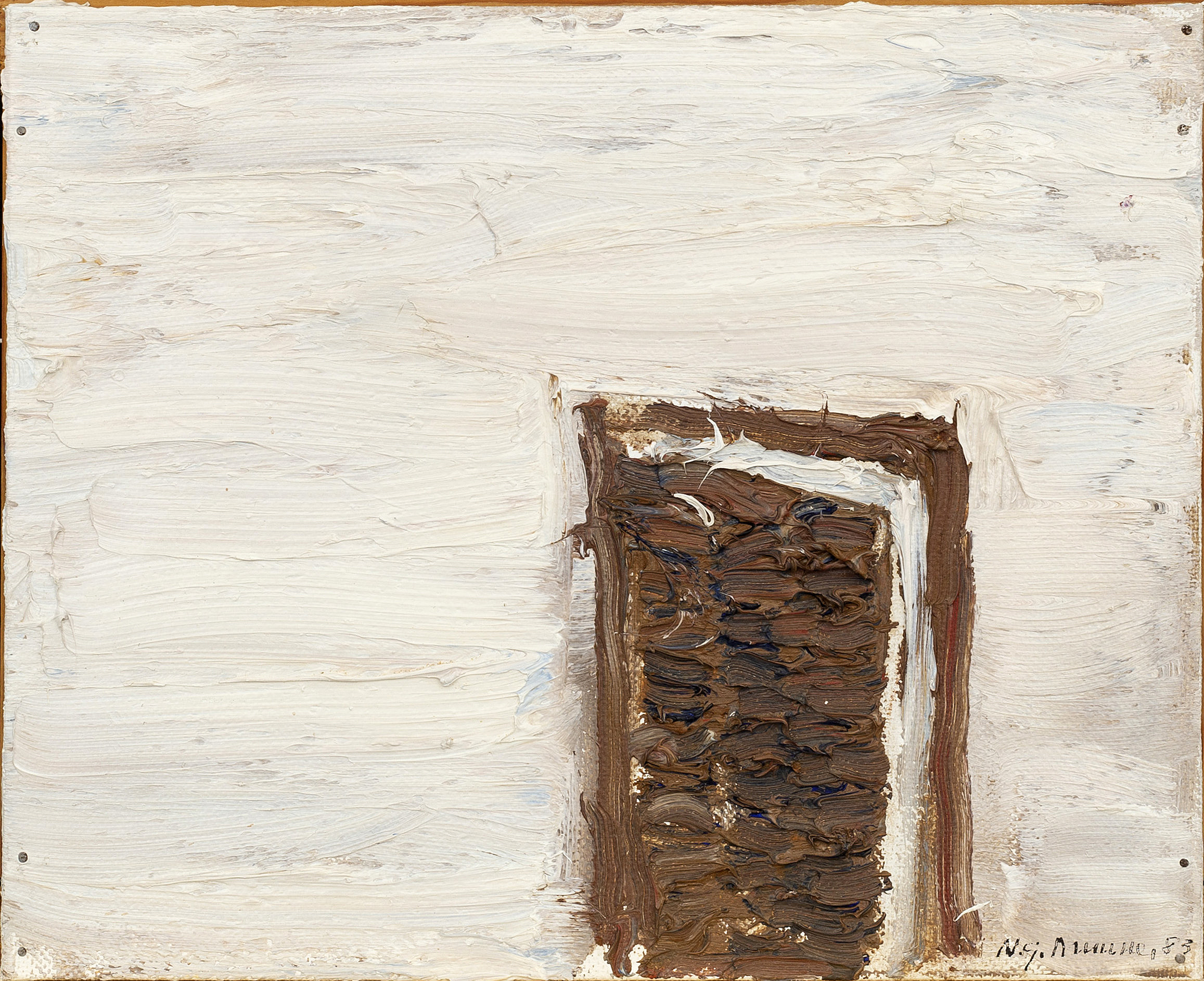 NILS-GÖRAN BRUNNER, oil on canvas, signed. - Bukowskis