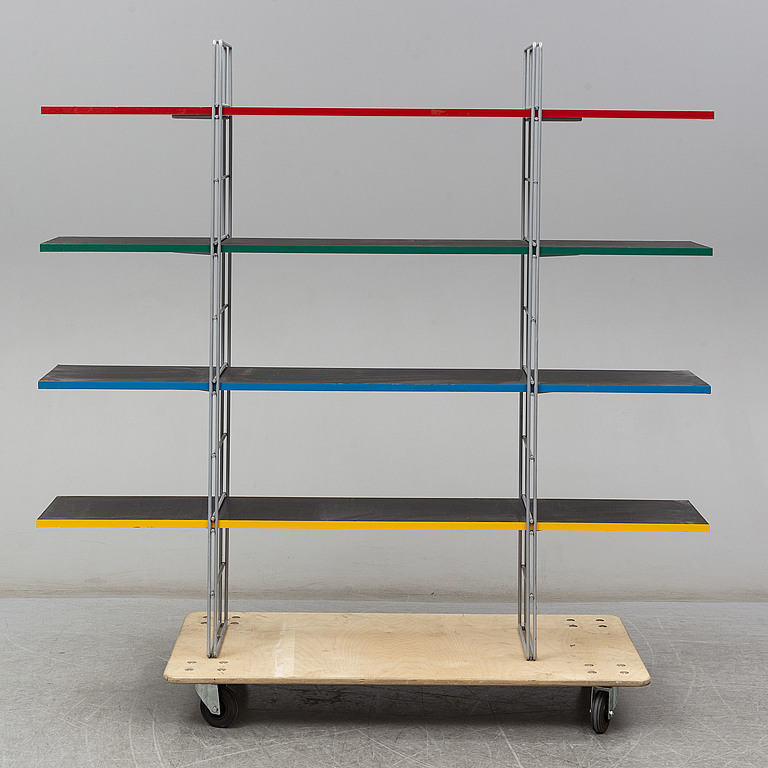 A 'Guide' shelf by Niels Gammelgaard, IKEA, 1980s. - Bukowskis