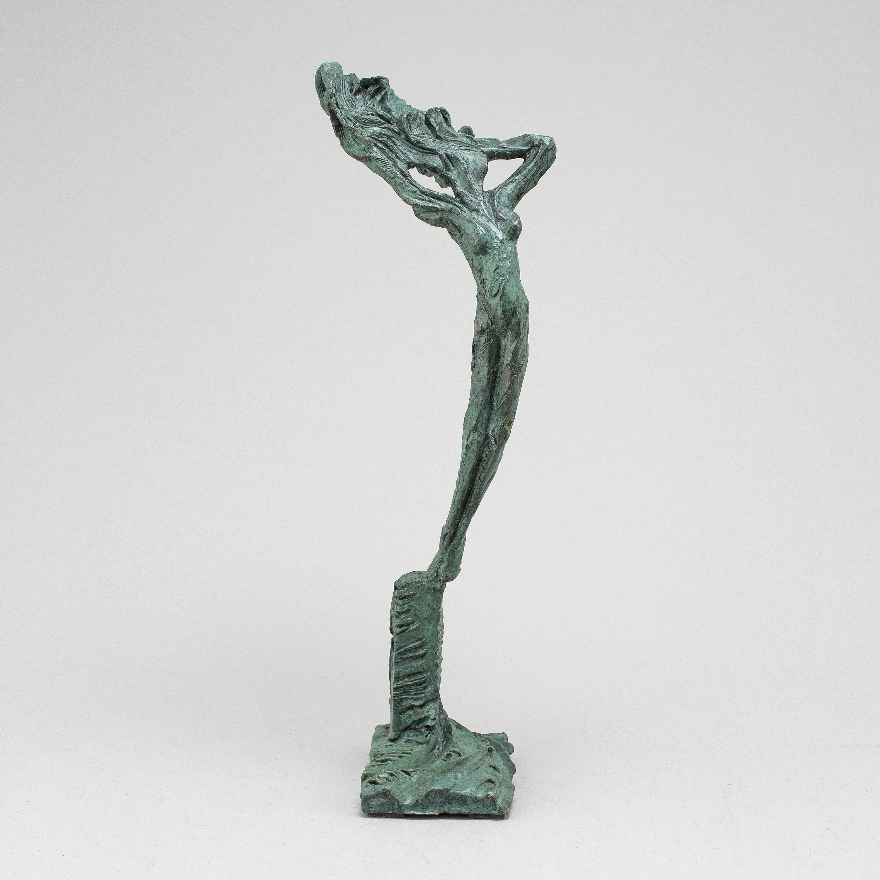 RICHARD BRIXEL, Sculpture, signed. Height 38 cm. - Bukowskis