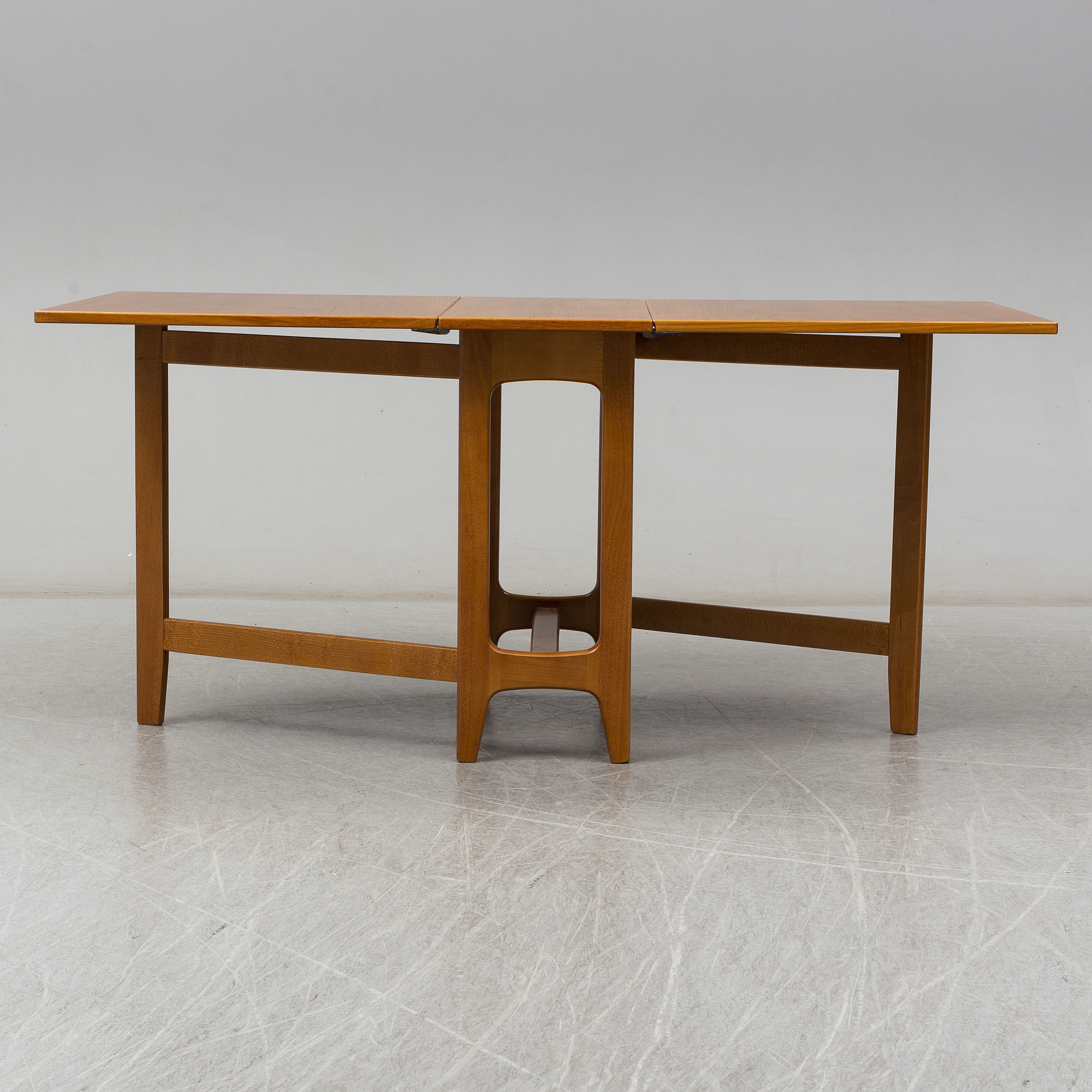 BENDT WINGE, a teak gate-leg table from Kleppes Møbelfabrik, Norway ...