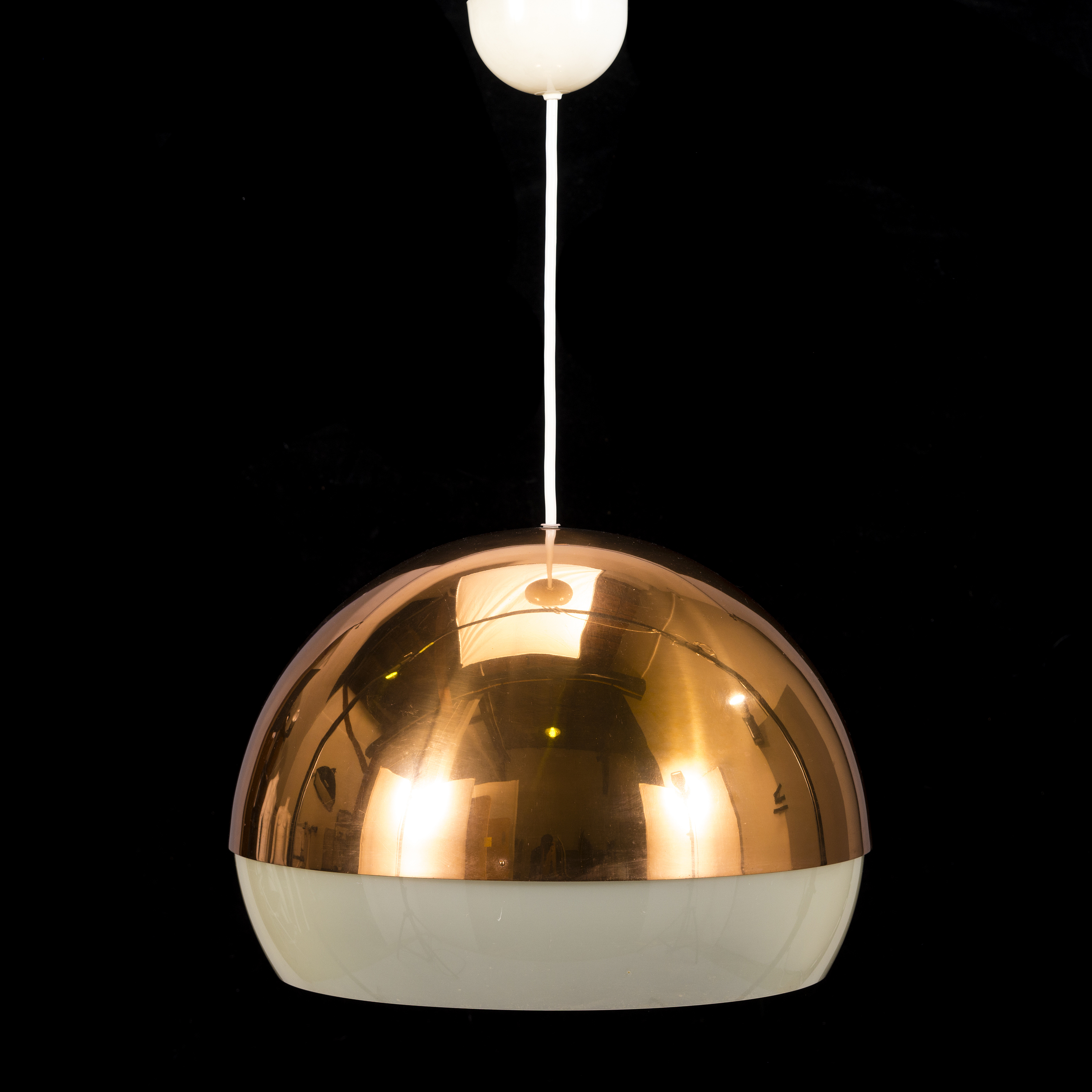 YKI NUMMI, An "Outokumpu" pendant lamp, model 961-399, Orno. Designed ...