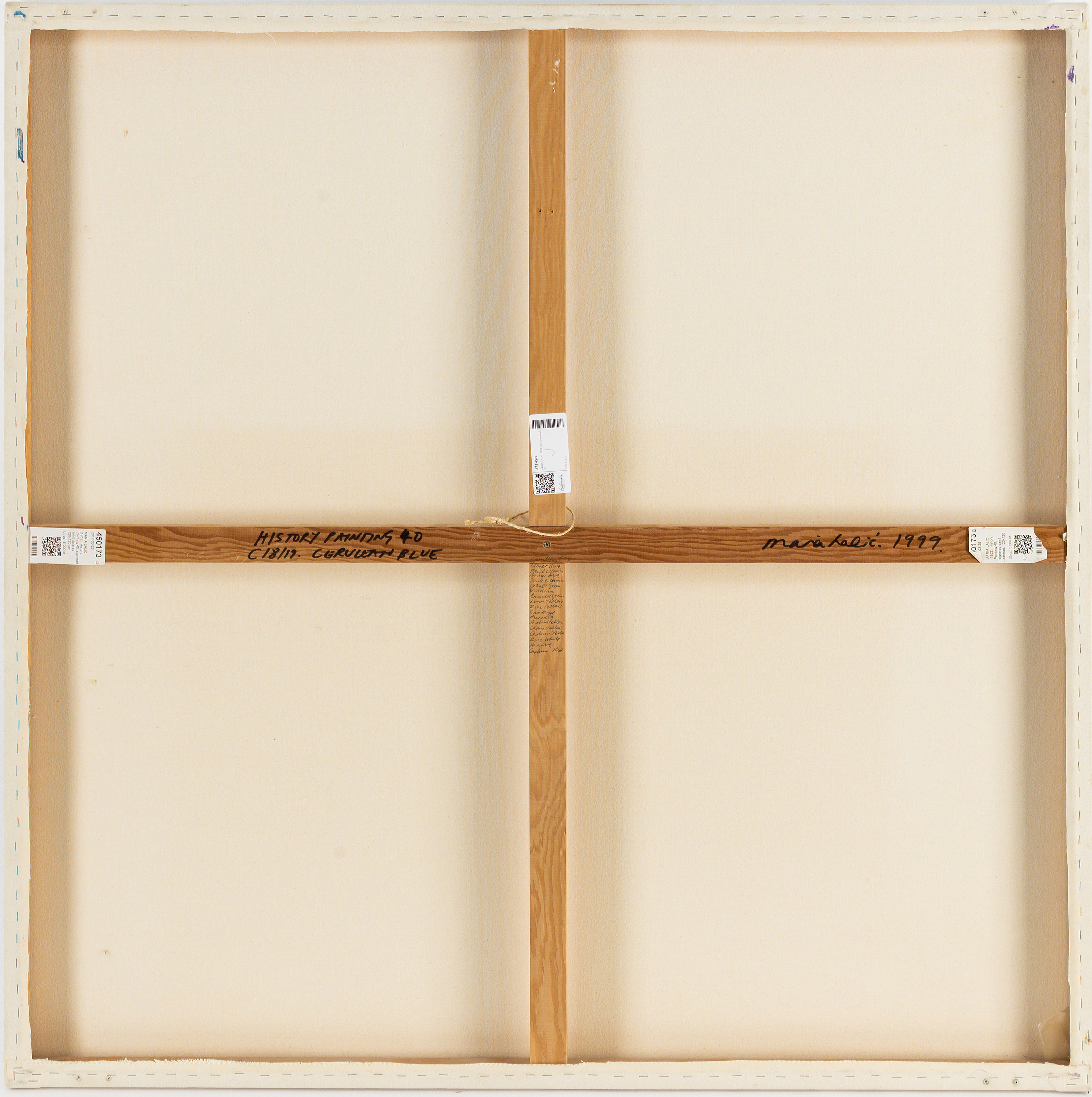 MARIA LALIC, 1999, duk, signerad. - Bukowskis