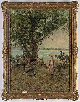 HENRY JOHN YEEND KING, oil on canvas, signed. - Bukowskis