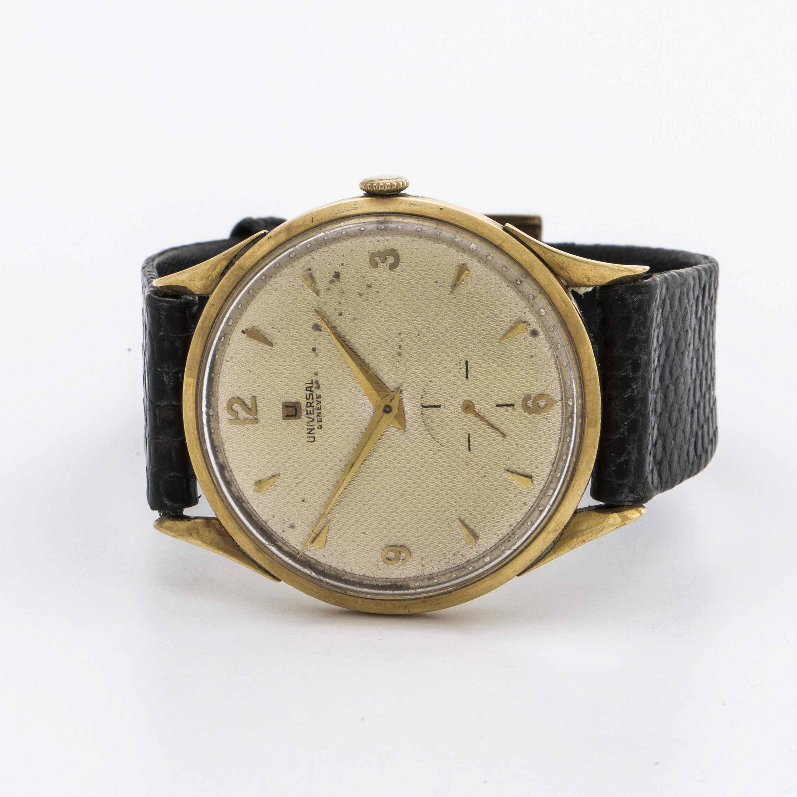 UNIVERSAL armbandsur 18K guld 35 mm. - Bukowskis