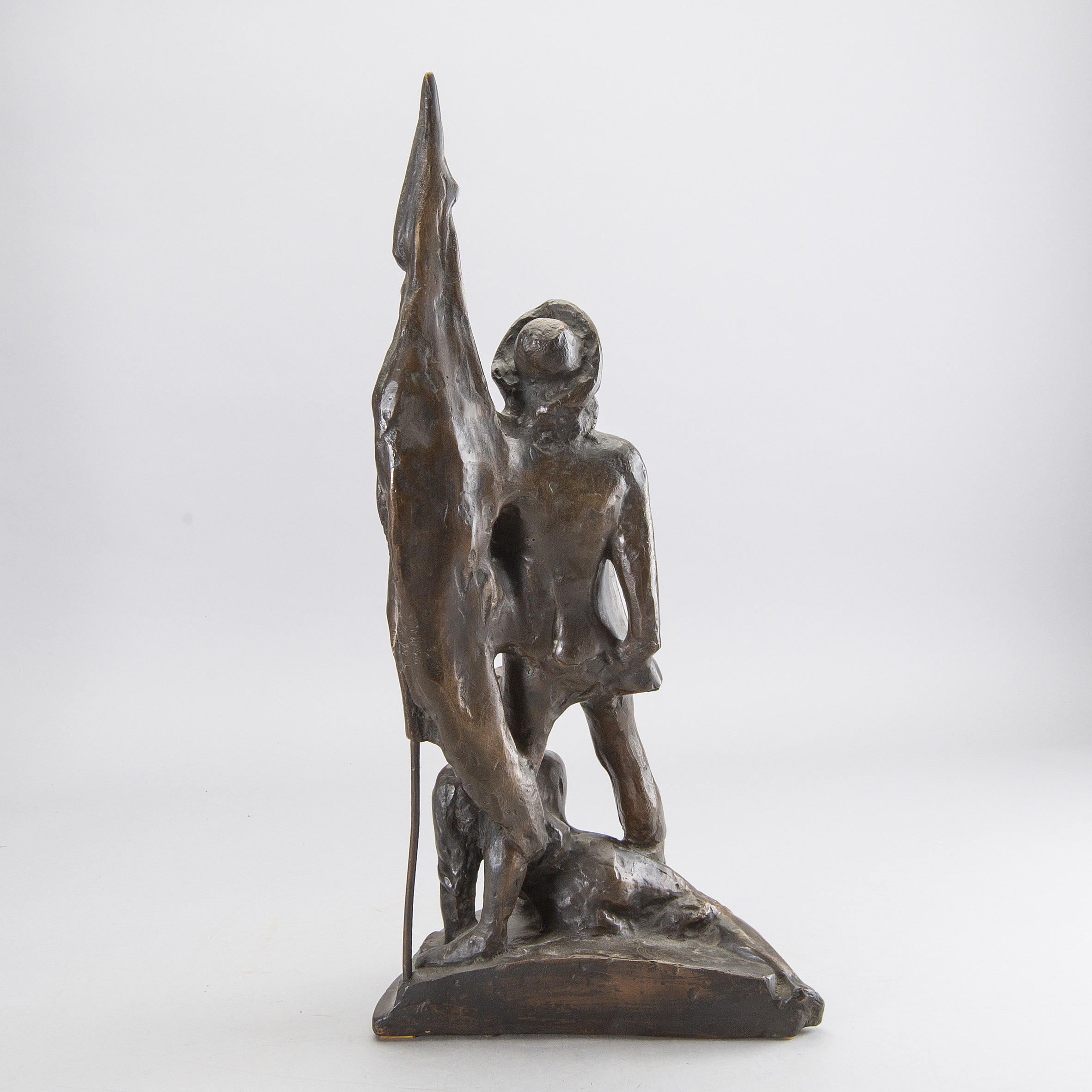 JOHN BÖRJESON, skulptur signerad patinerad brons. - Bukowskis