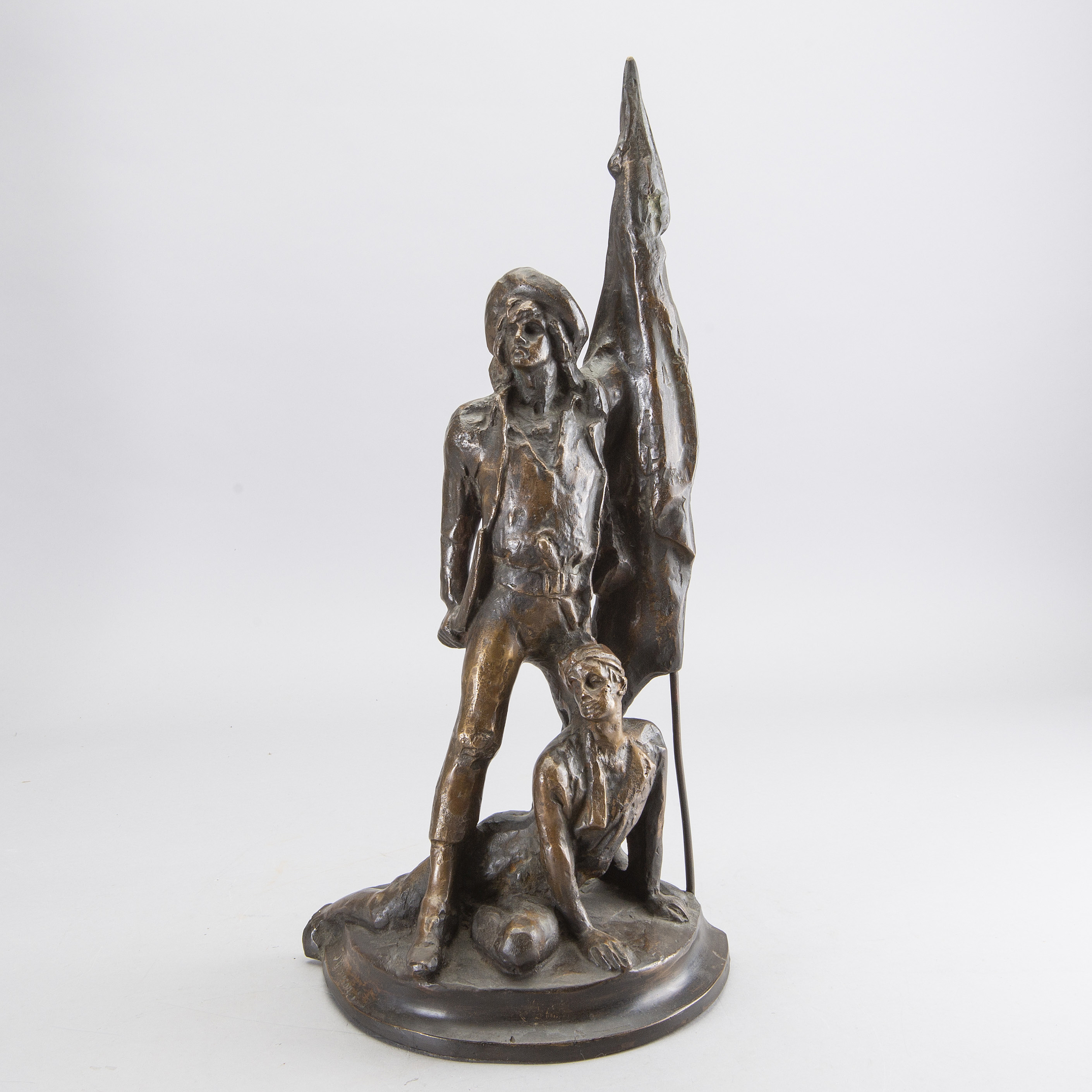 JOHN BÖRJESON, skulptur signerad patinerad brons. - Bukowskis