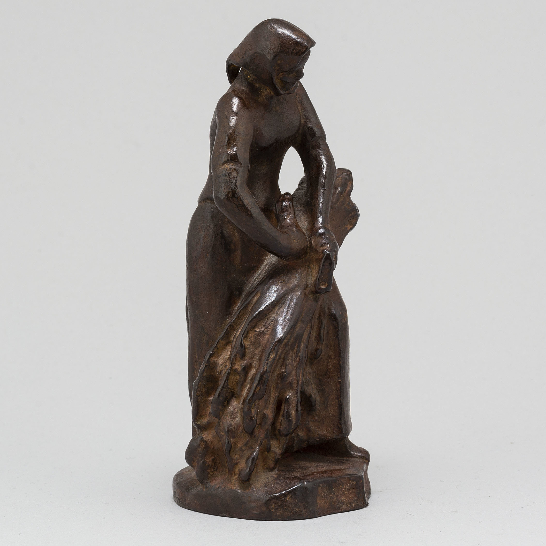 CHRISTIAN ERIKSSON, sculpture, bronze, signed. - Bukowskis