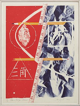 JAMES ROSENQUIST, Litografi, Signerad och numrerad 79/90. - Bukowskis