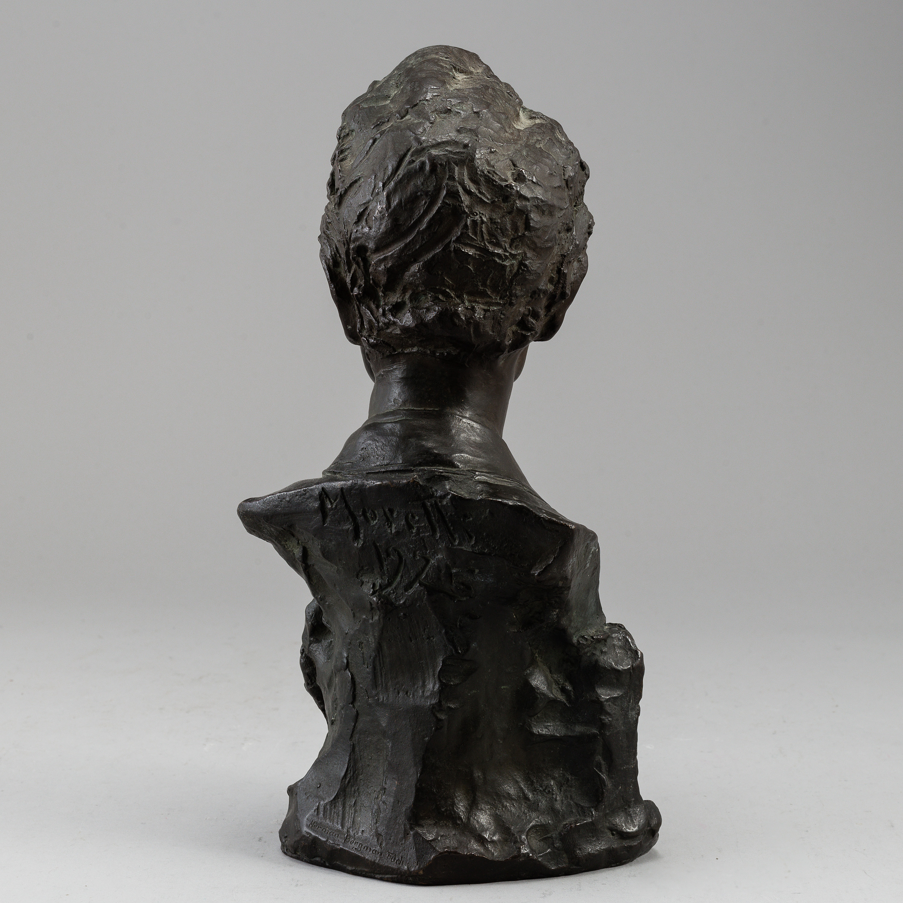 A. MORETTI, sculpture, bronze, signed and dated 1925. - Bukowskis