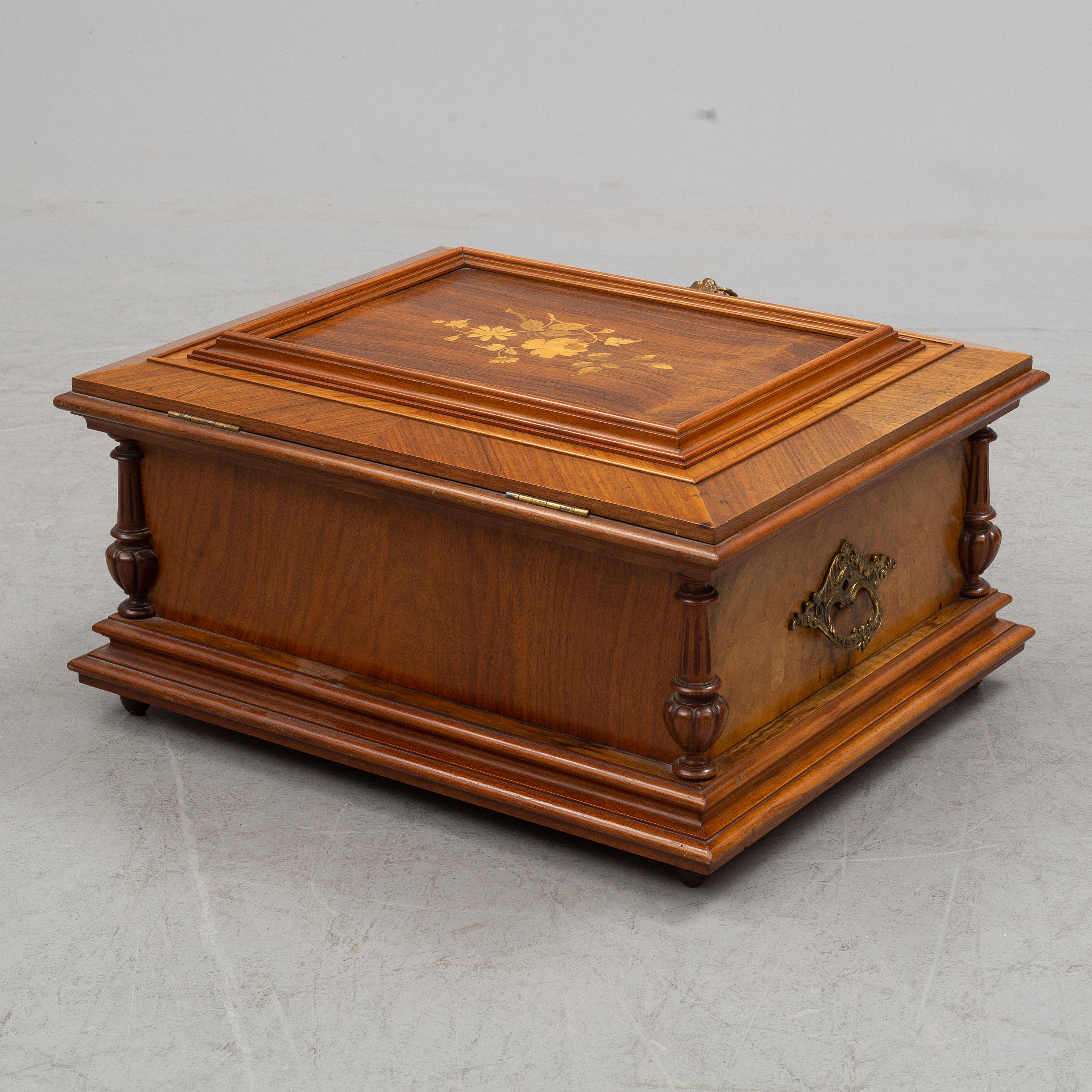 A German Symphonion music box, Jul. Heinr. Zimmermann, Leipzig, late ...
