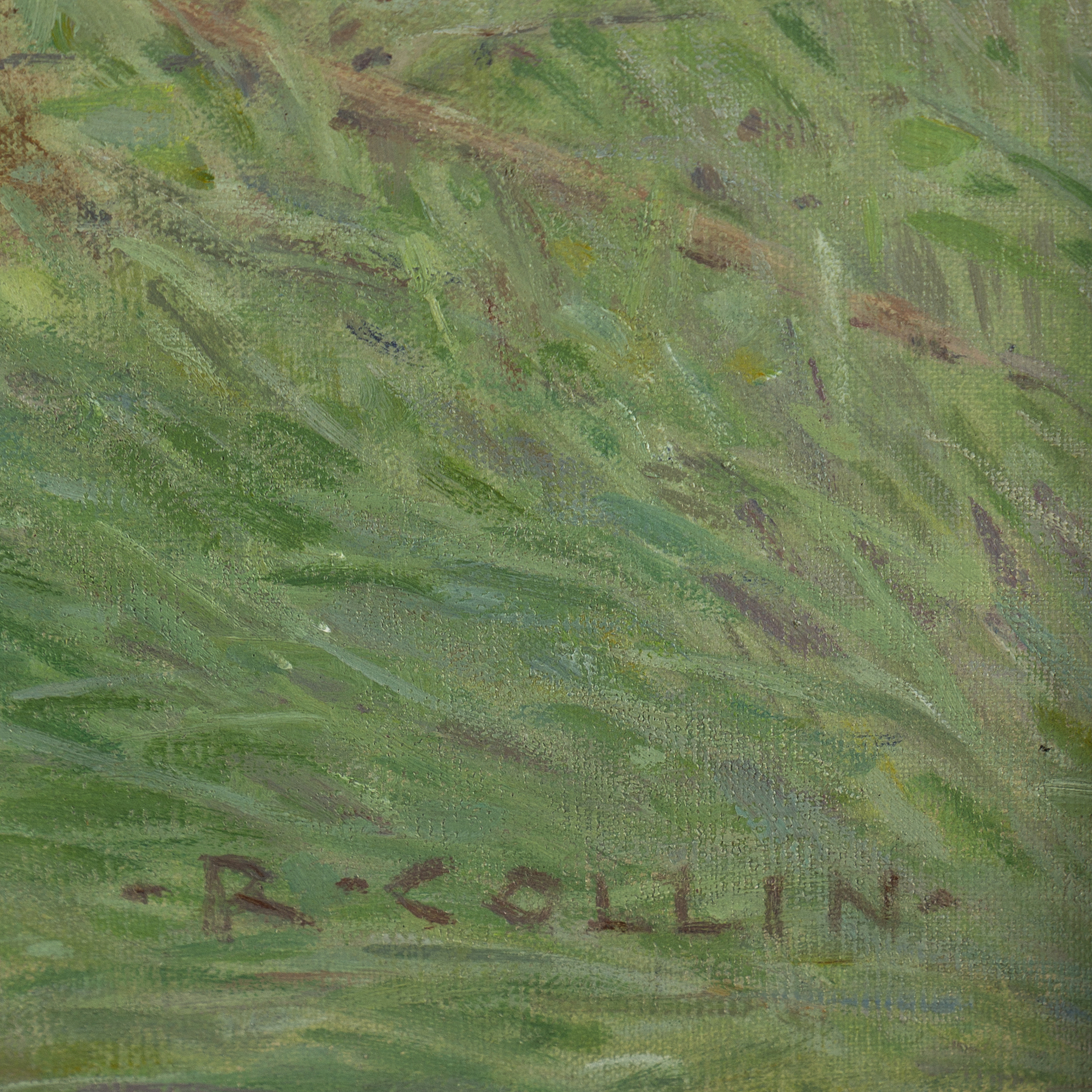 RAPHAËL COLLIN, oil on canvas, signed. - Bukowskis