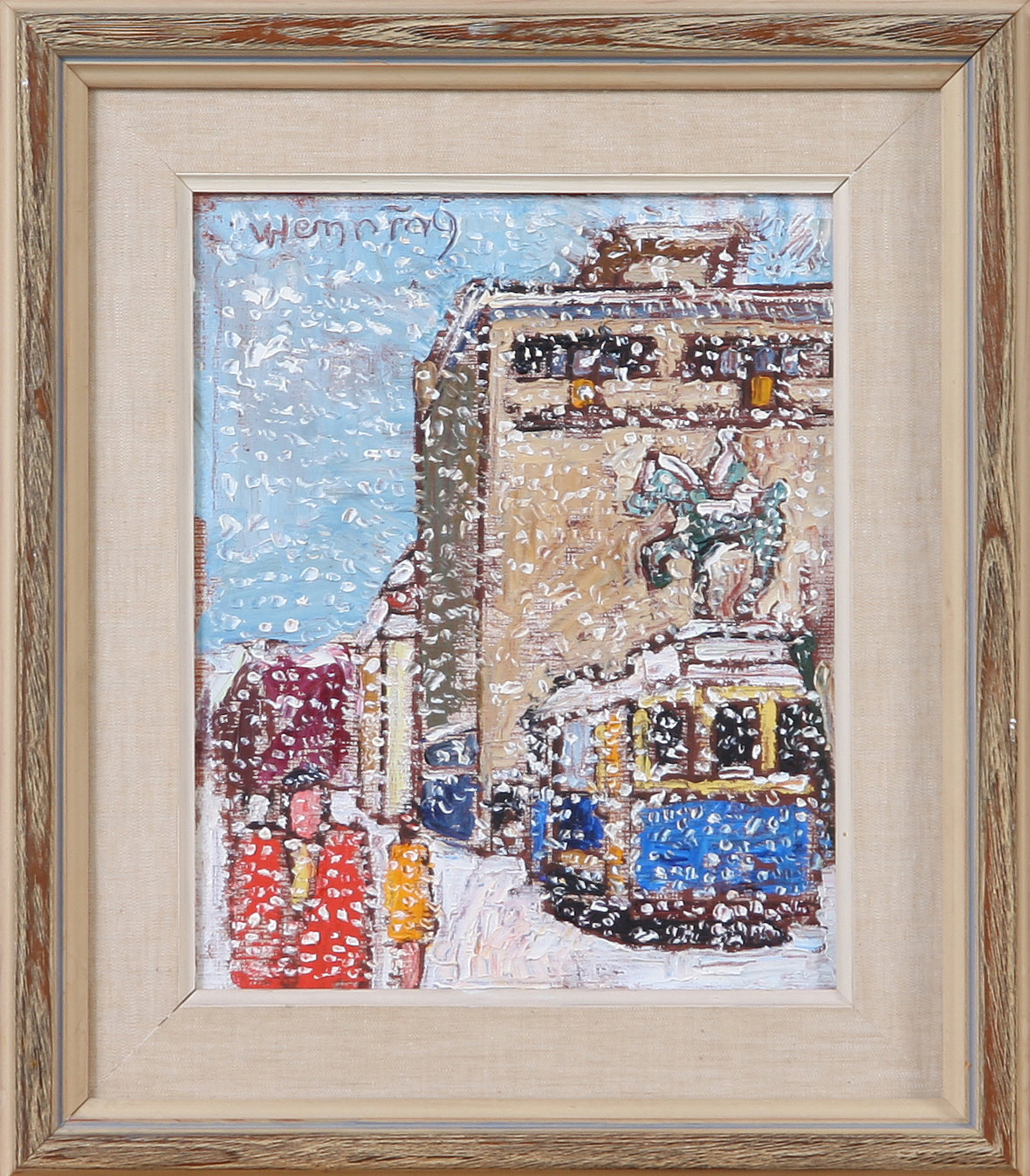 WILHELM HENNING, olja på duk, sign. - Bukowskis