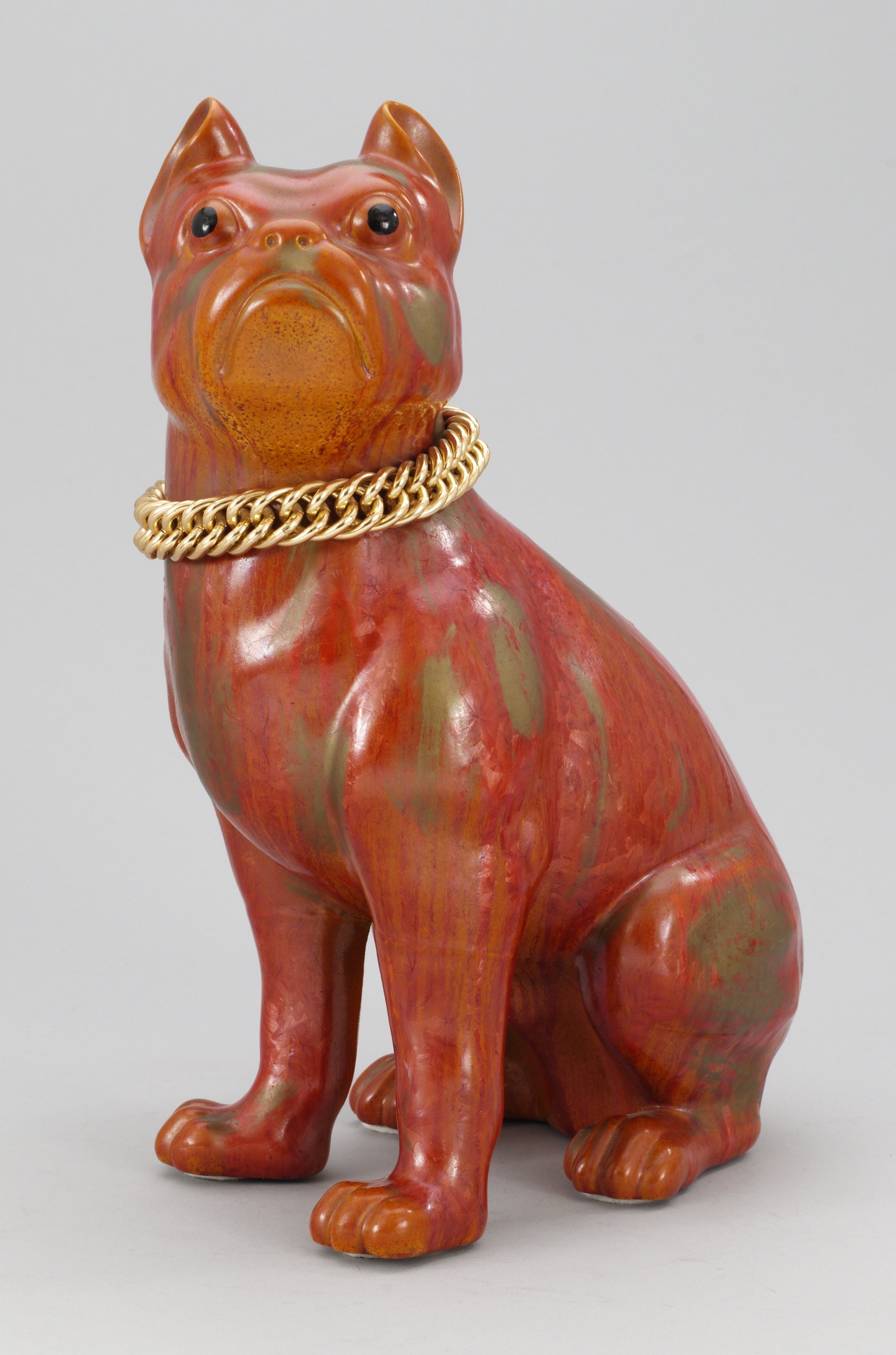 A Piero Fornasetti "Carlino" porcelain dog, Milan, Italy, 1950's ...