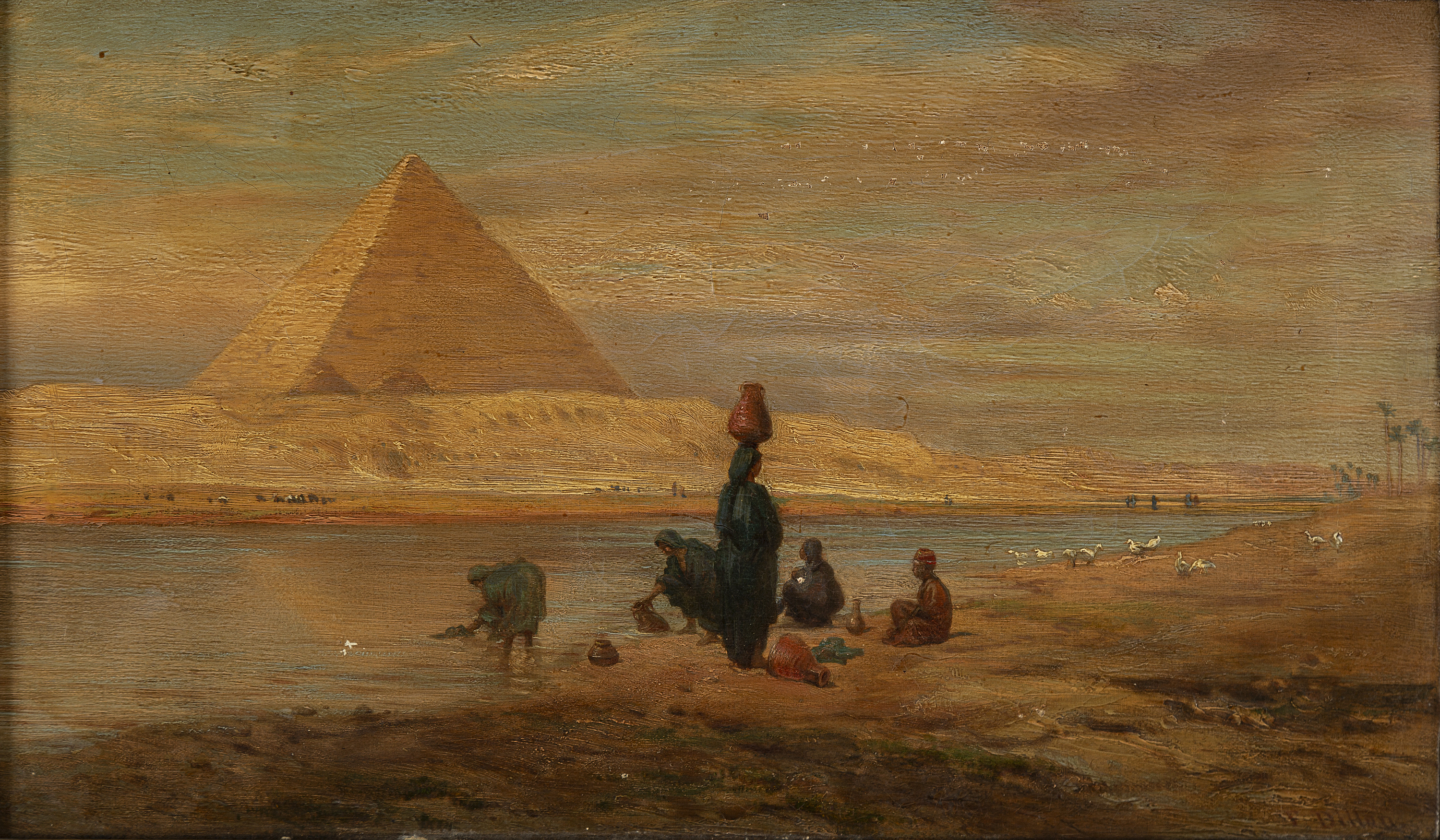 FRANK DILLON, tillskriven, olja på duk, signerad. - Bukowskis