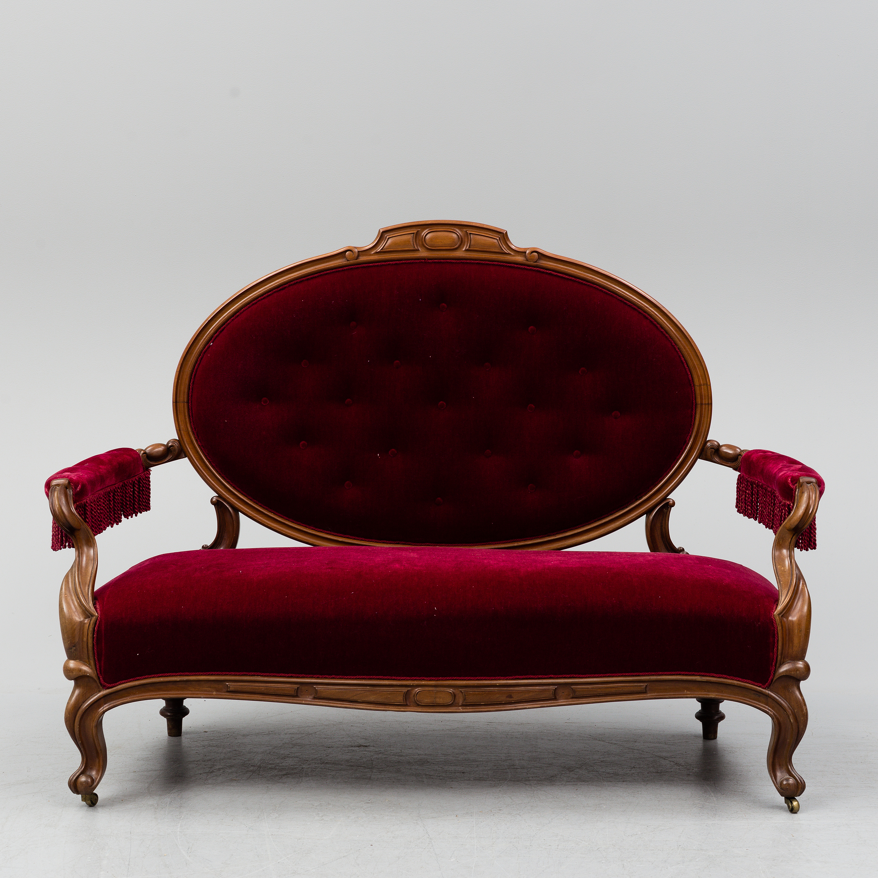 A rococo-style sofa from the late 1800's. - Bukowskis